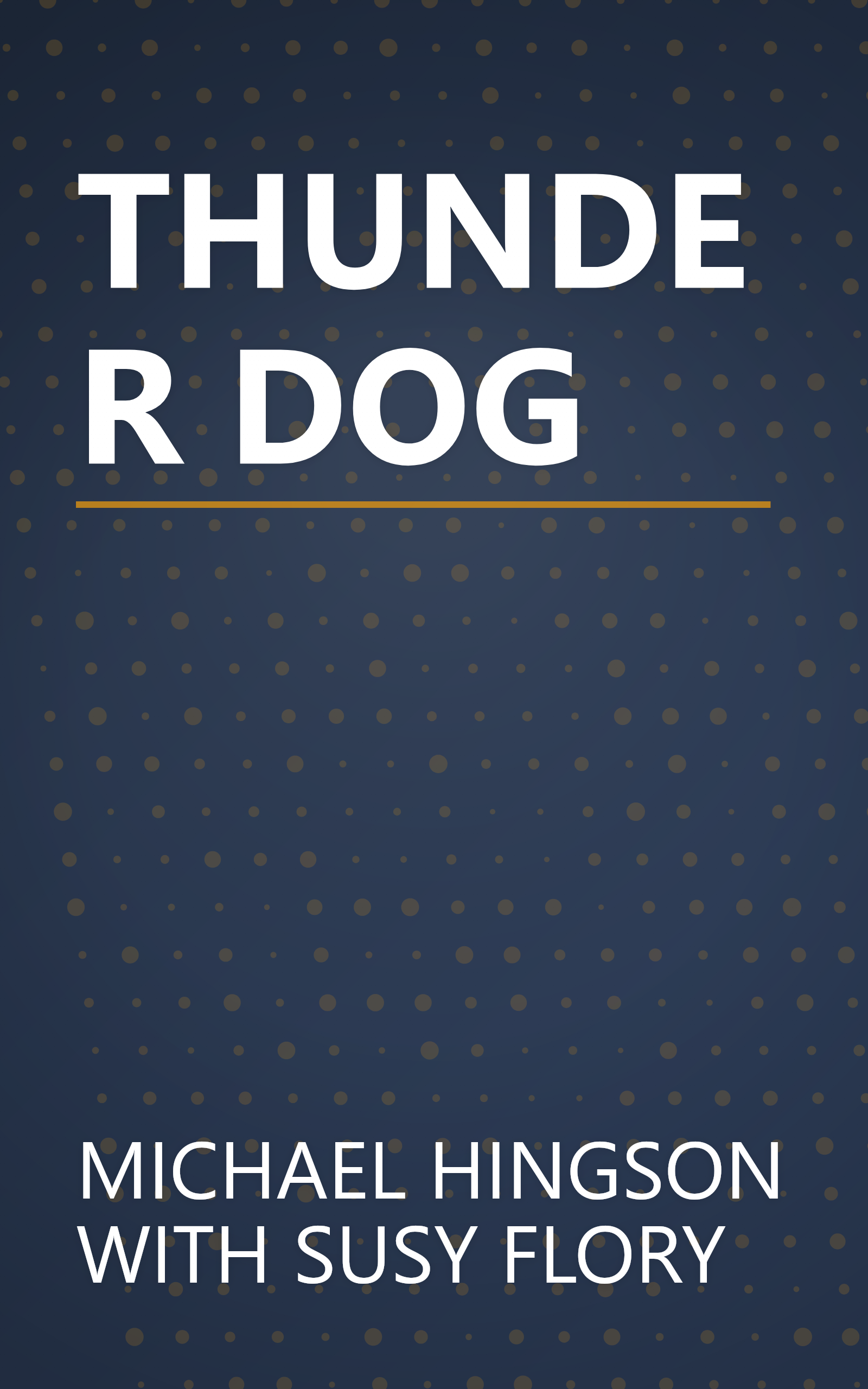 THUNDER DOG book cover
