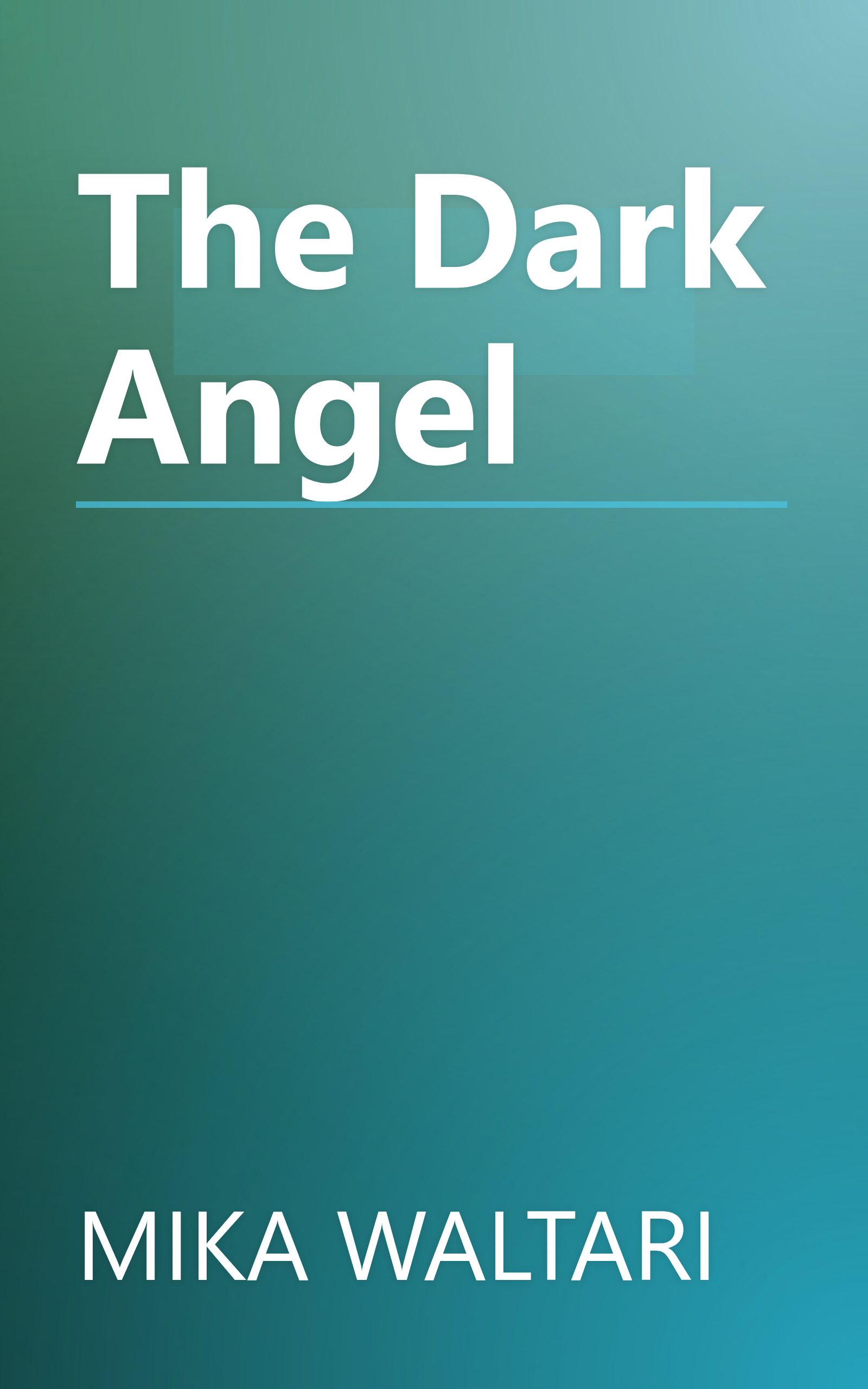The Dark Angel book cover
