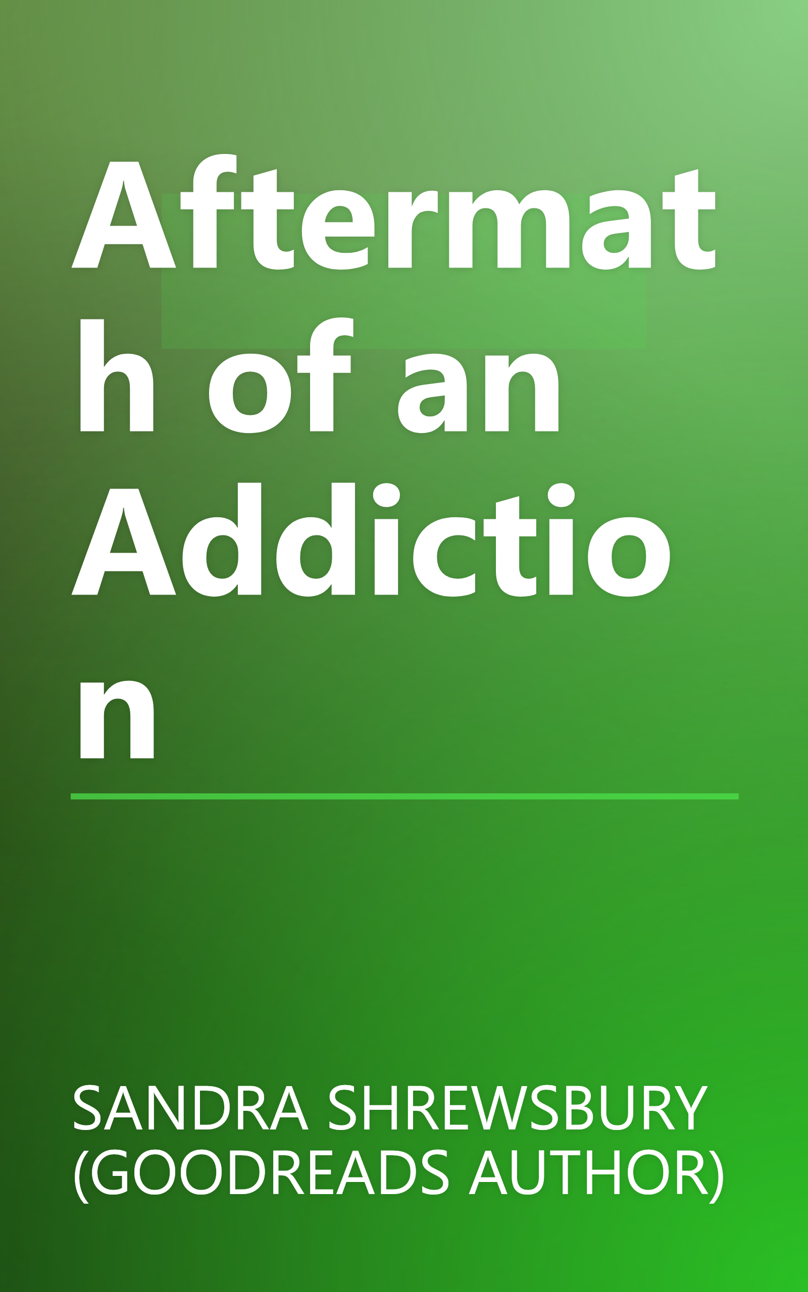 Aftermath of an Addiction book cover