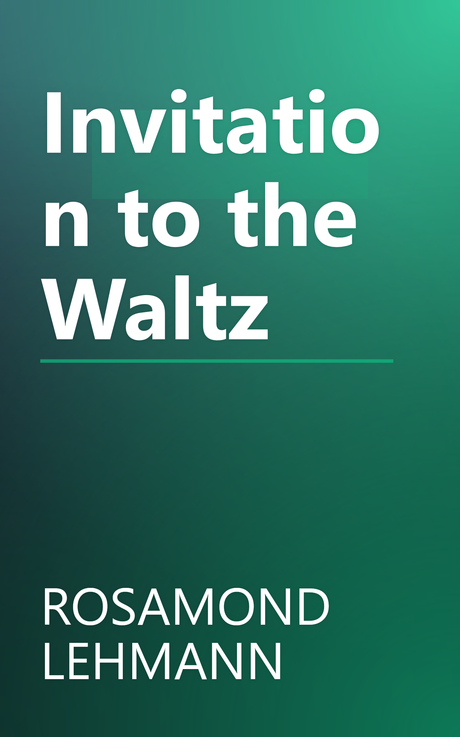 Invitation to the Waltz book cover