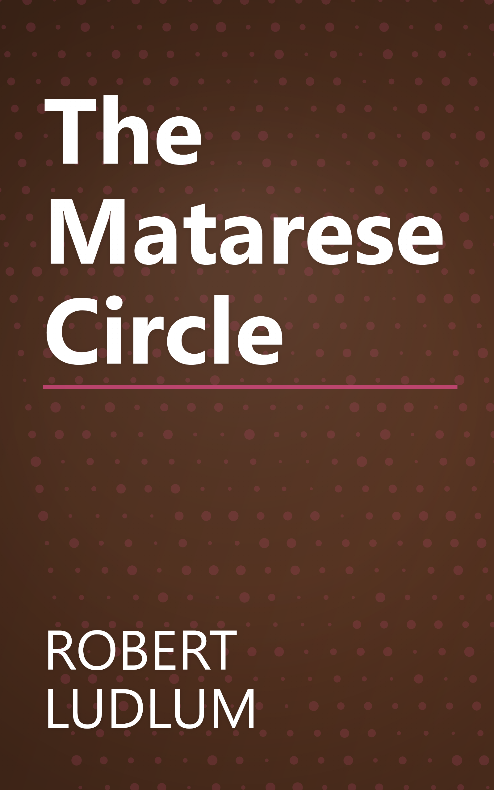 The Matarese Circle book cover