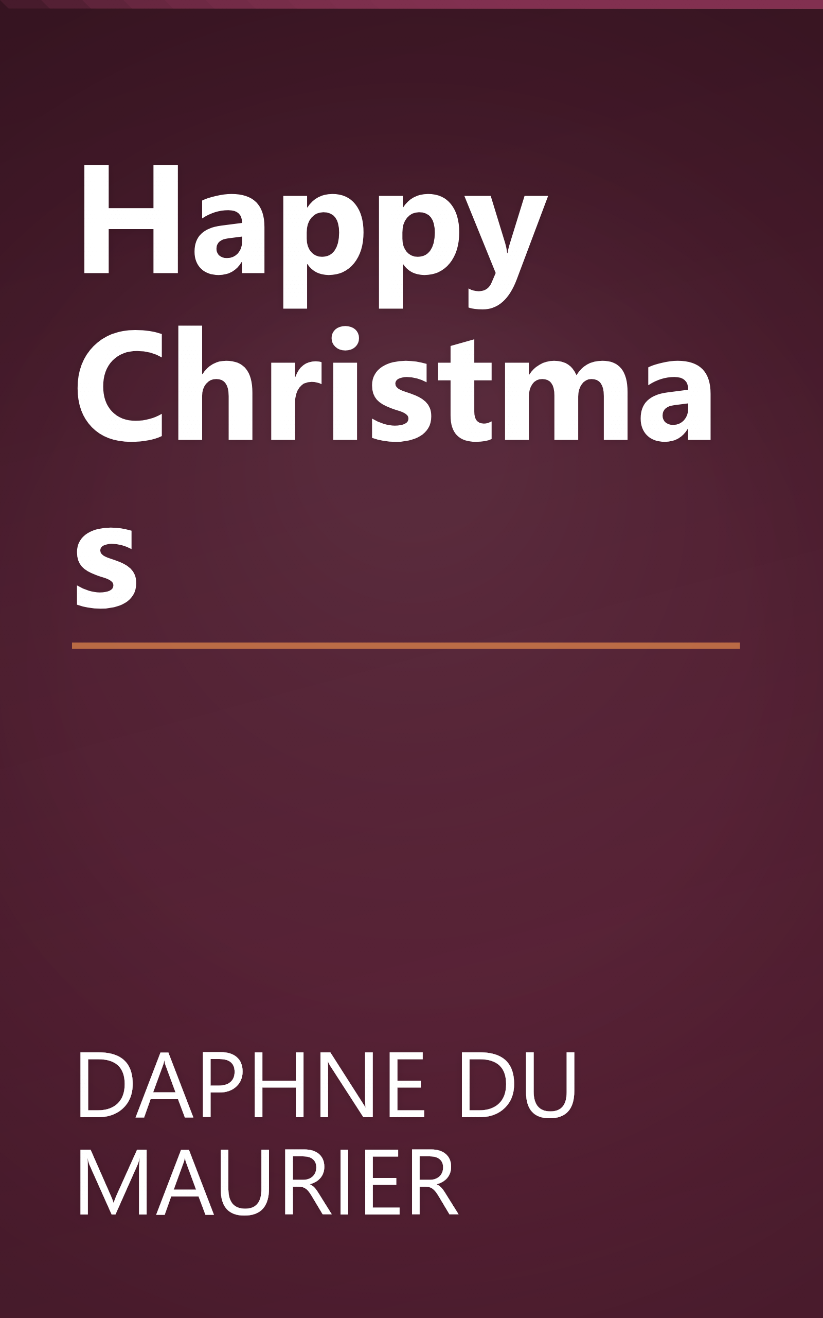 Happy Christmas book cover