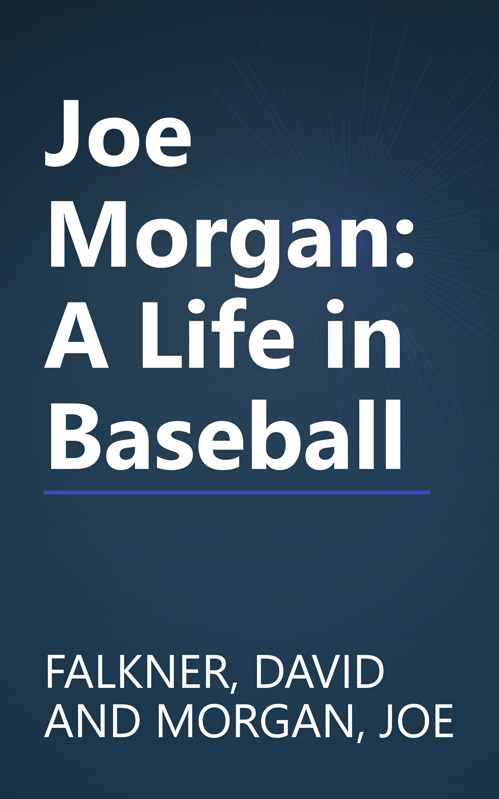 Joe Morgan: A Life in Baseball book cover