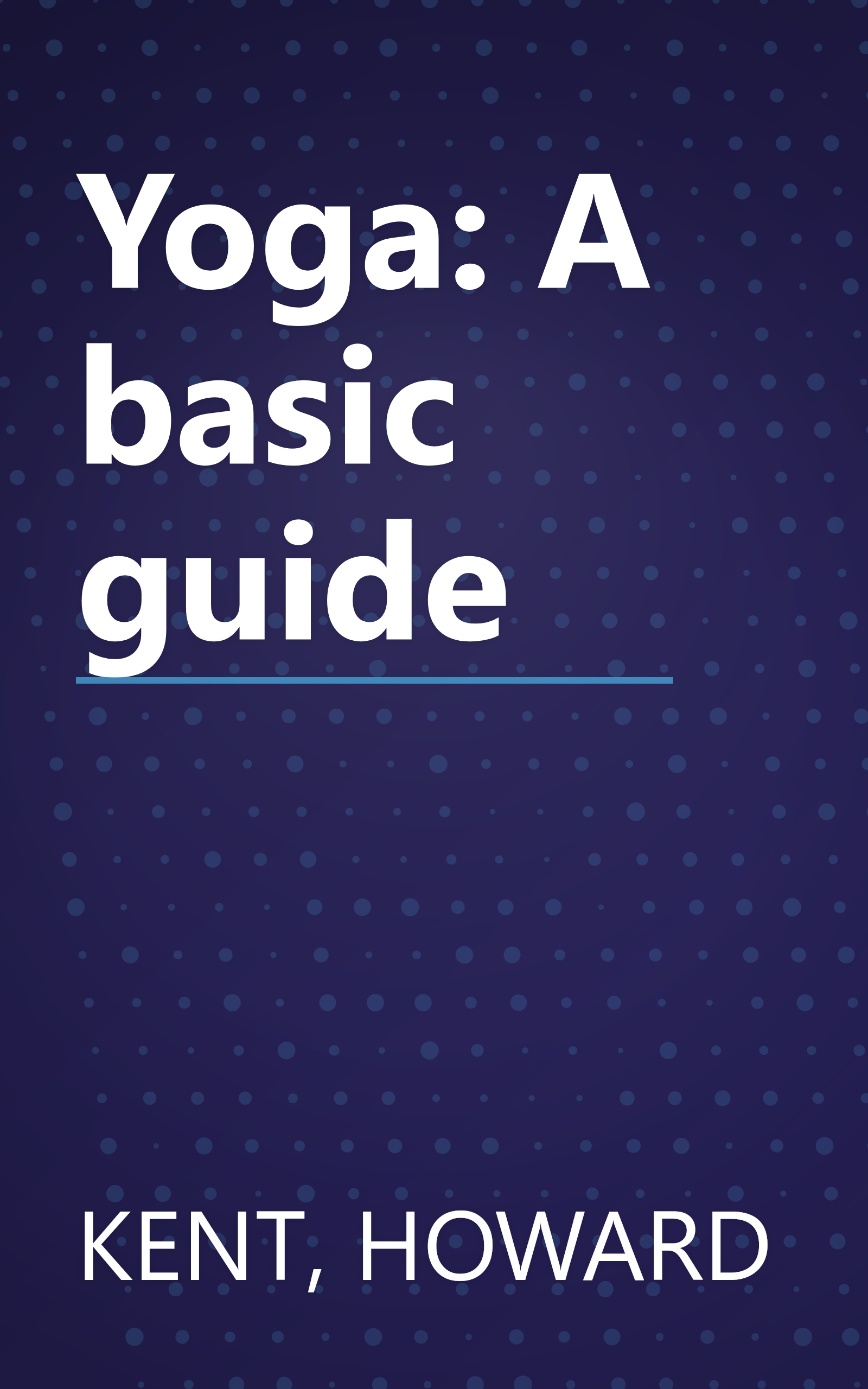 Yoga: A basic guide book cover