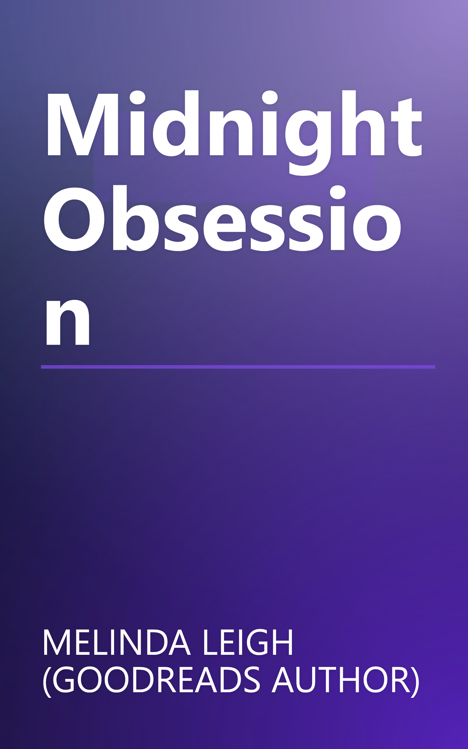 Midnight Obsession book cover