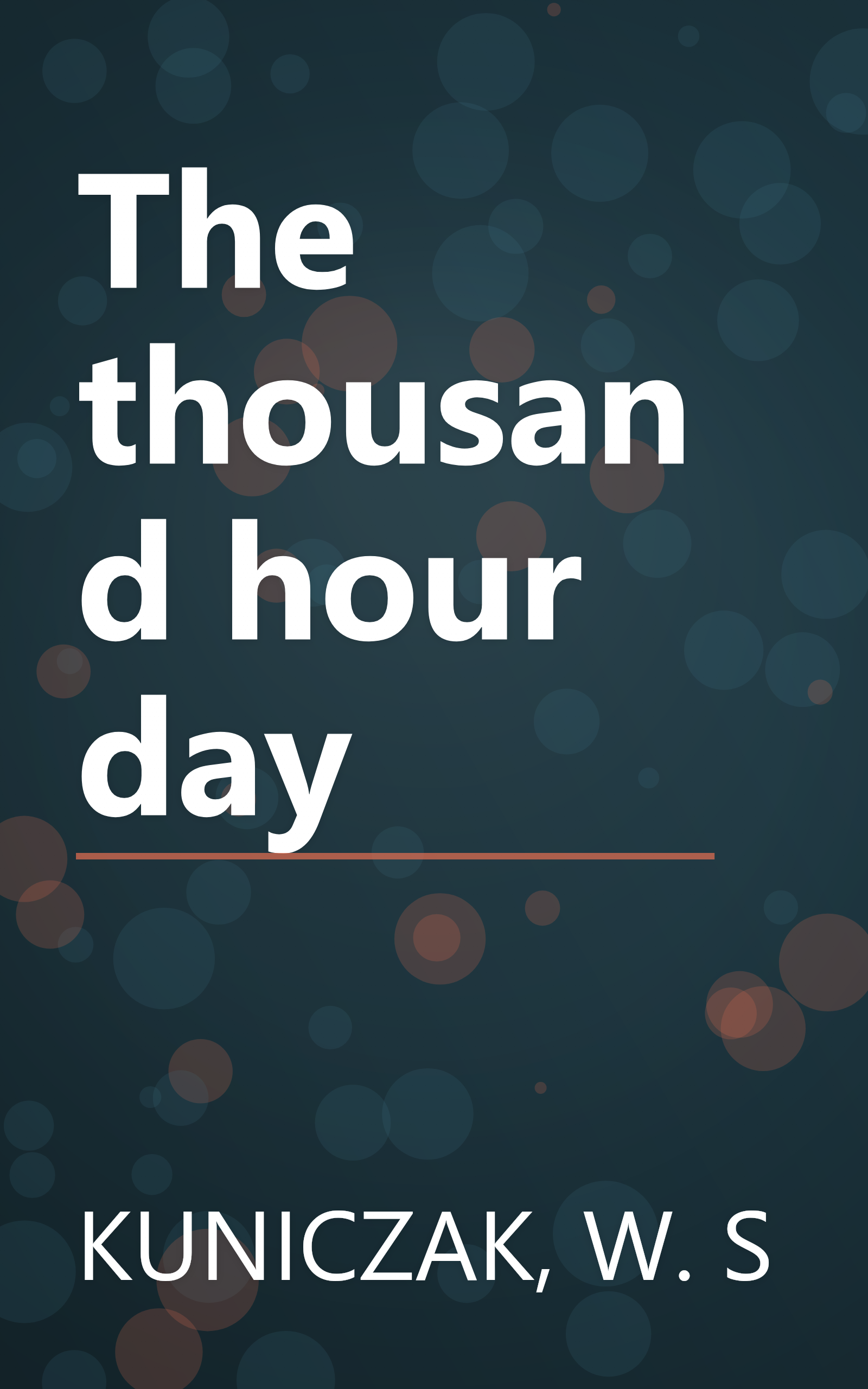 The thousand hour day book cover