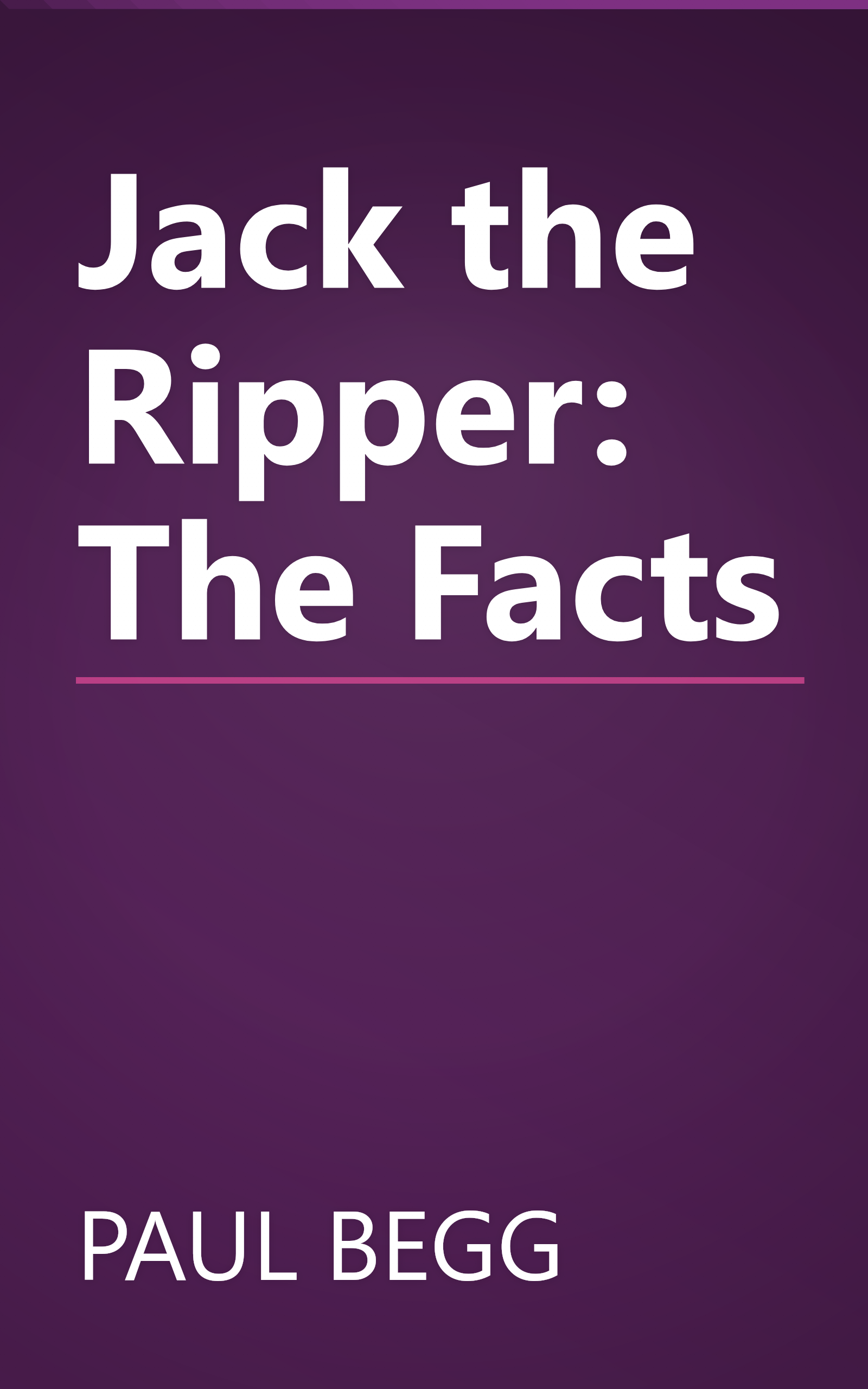 Jack the Ripper: The Facts book cover