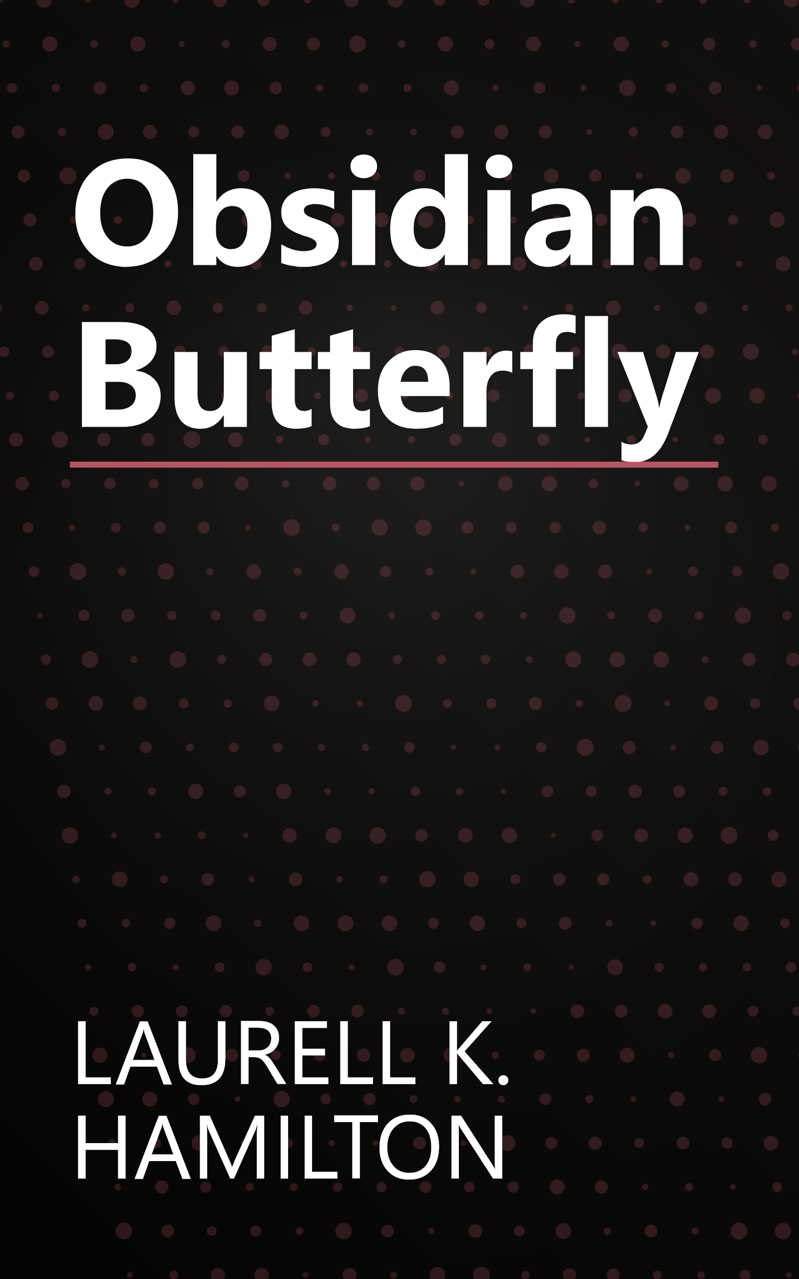 Obsidian Butterfly book cover