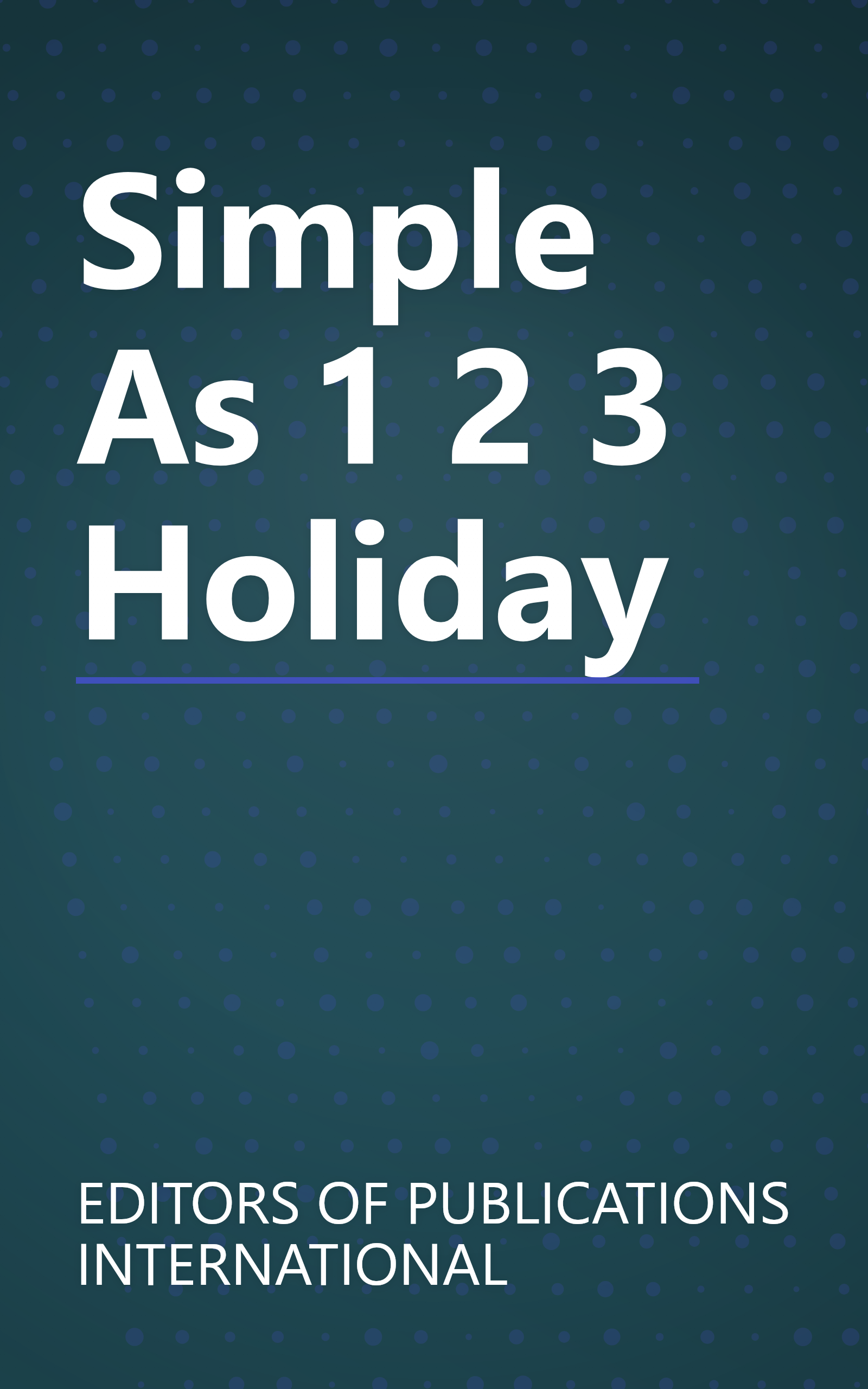 Simple As 1 2 3 Holiday book cover