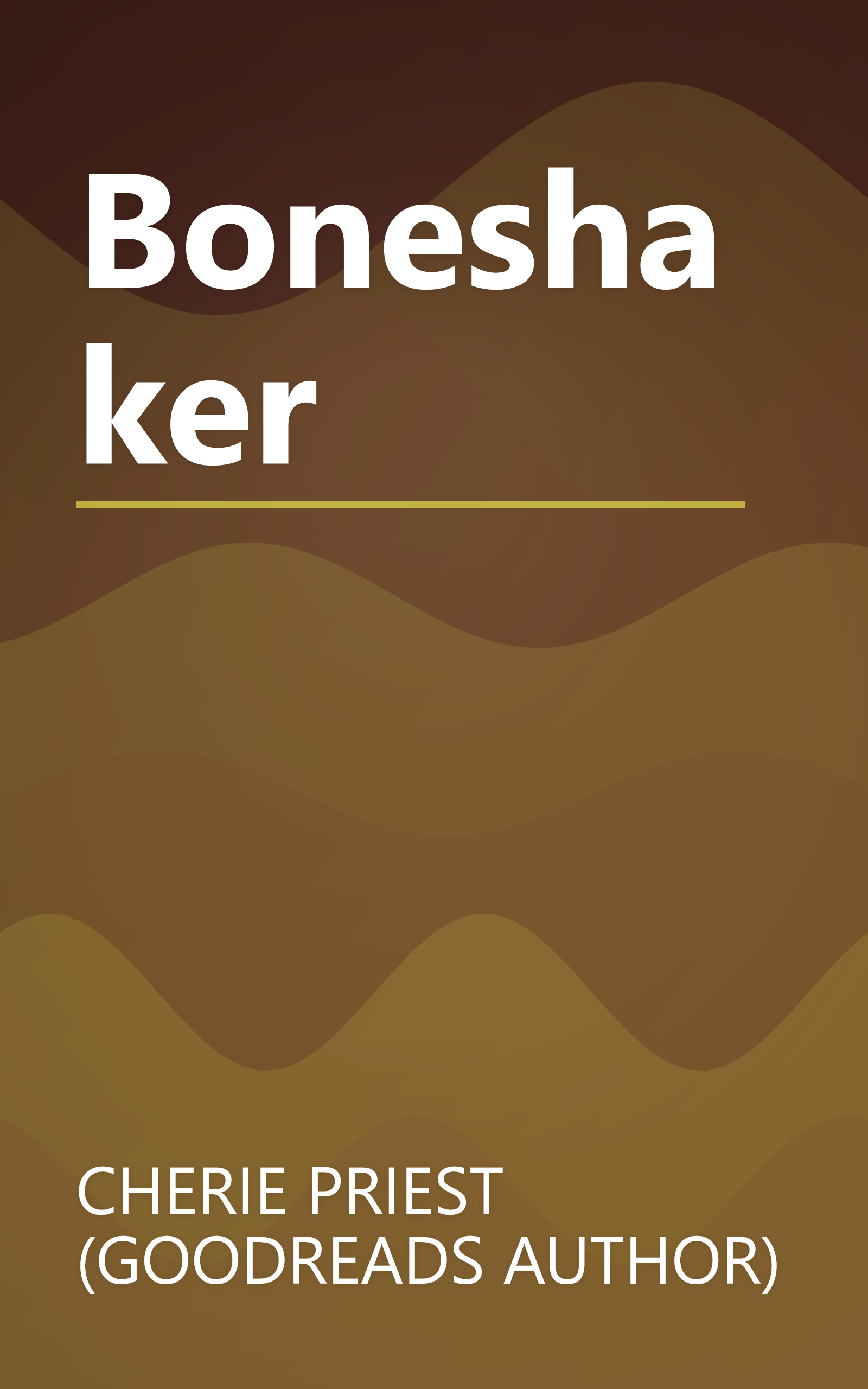 Boneshaker book cover