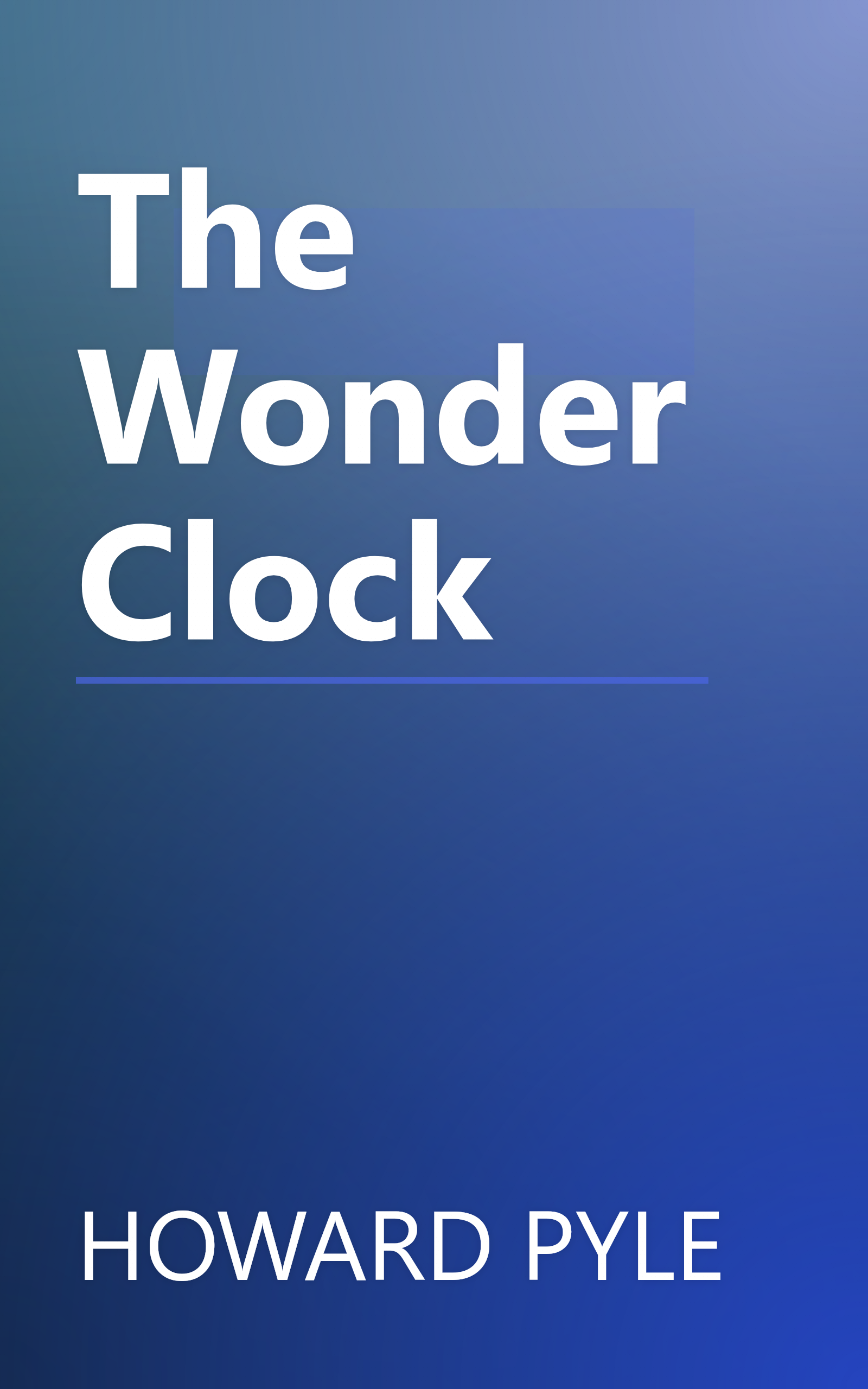 The Wonder Clock book cover
