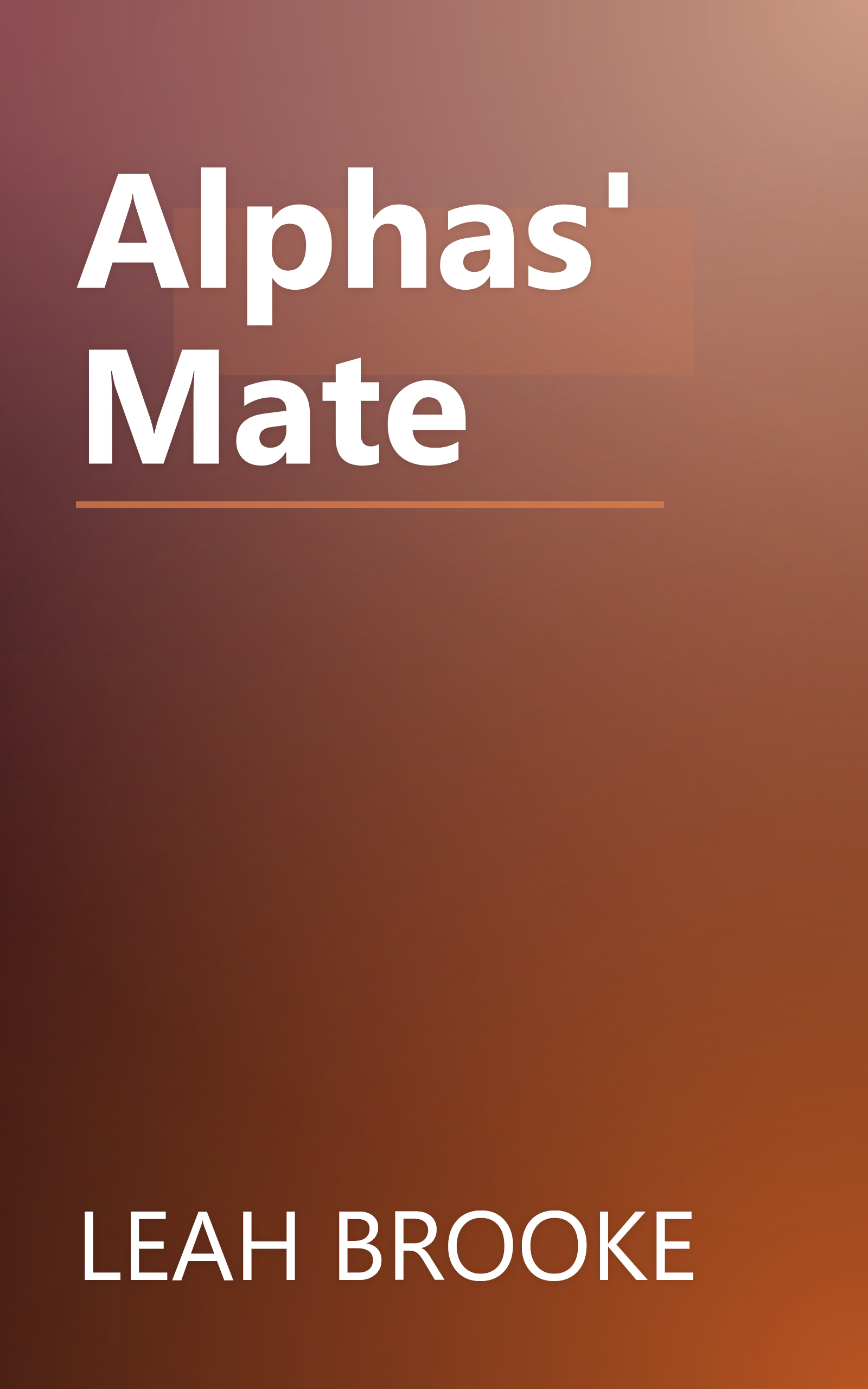 Alphas' Mate book cover