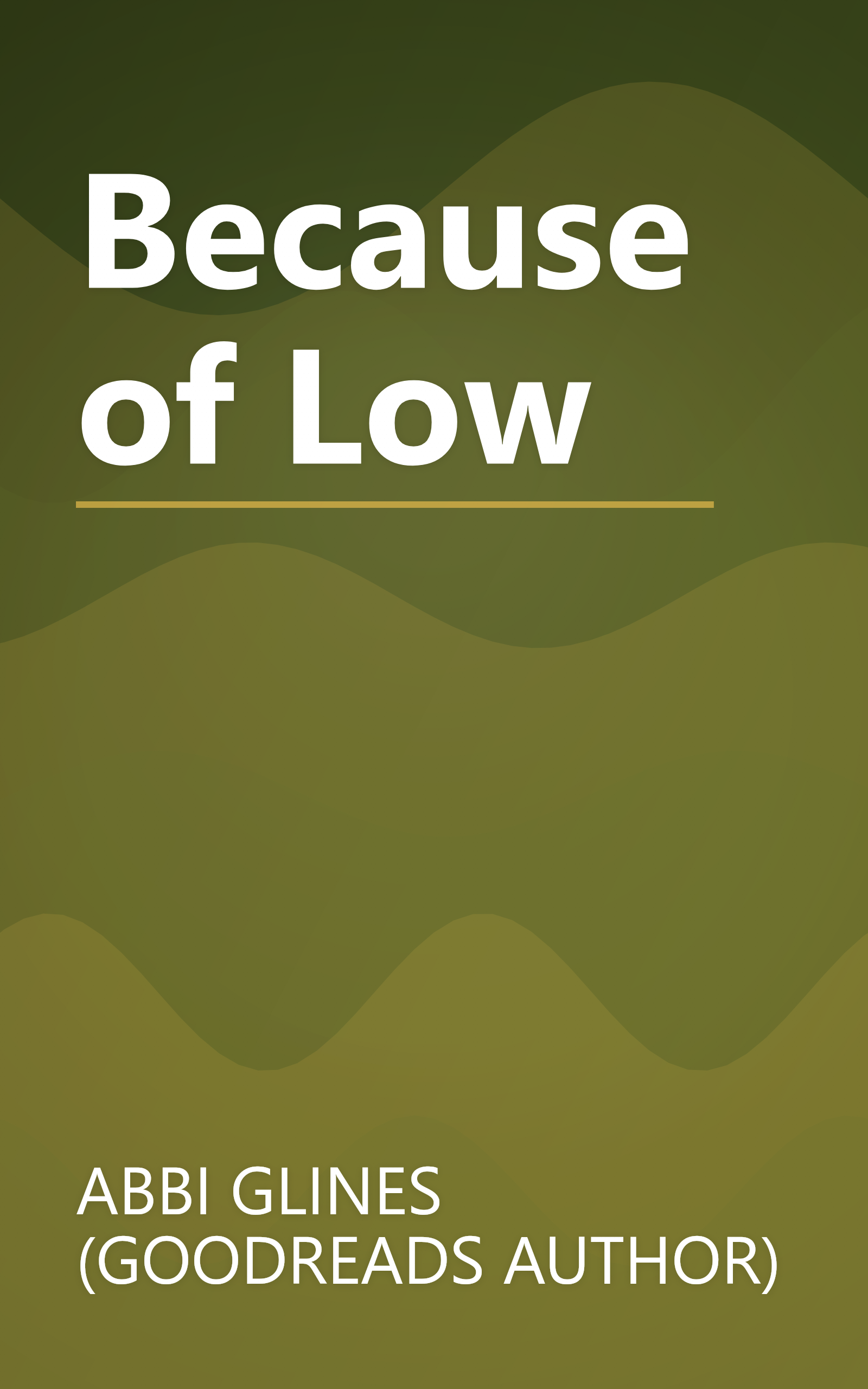 Because of Low book cover