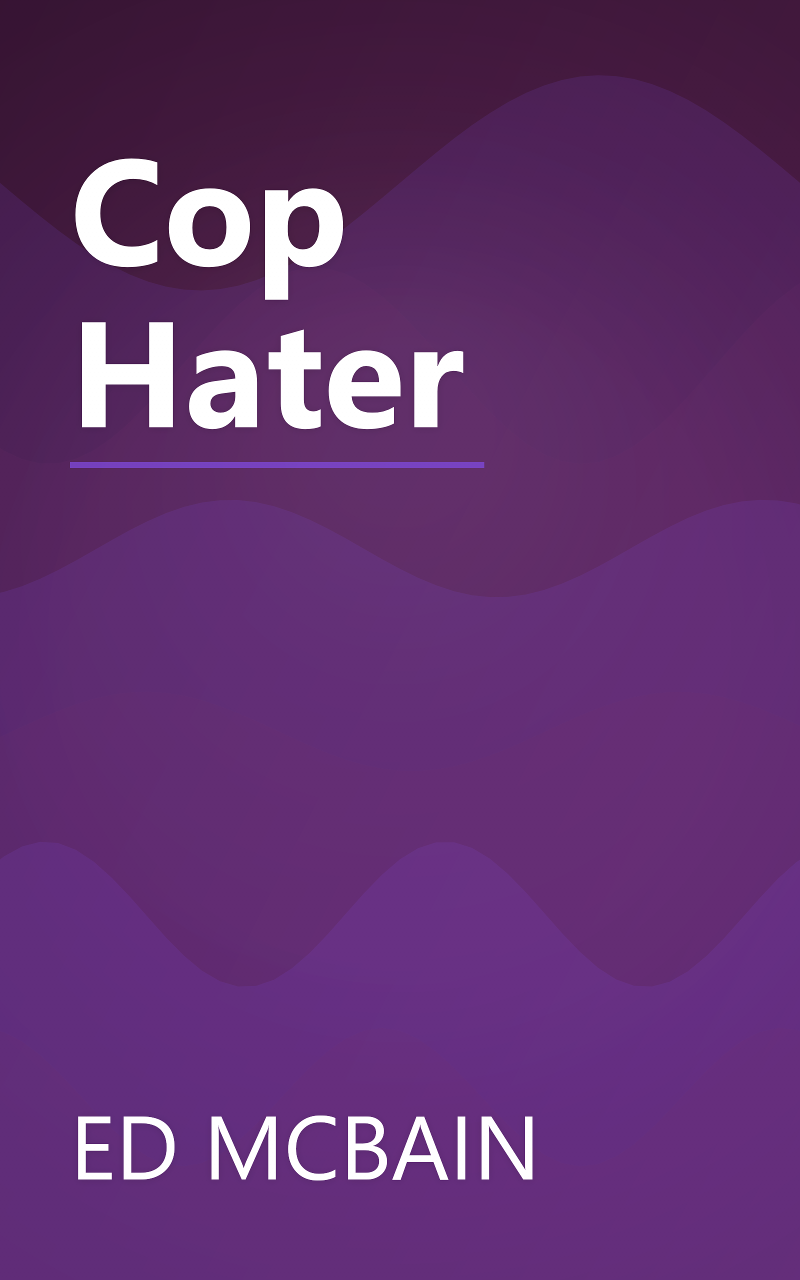 Cop Hater book cover