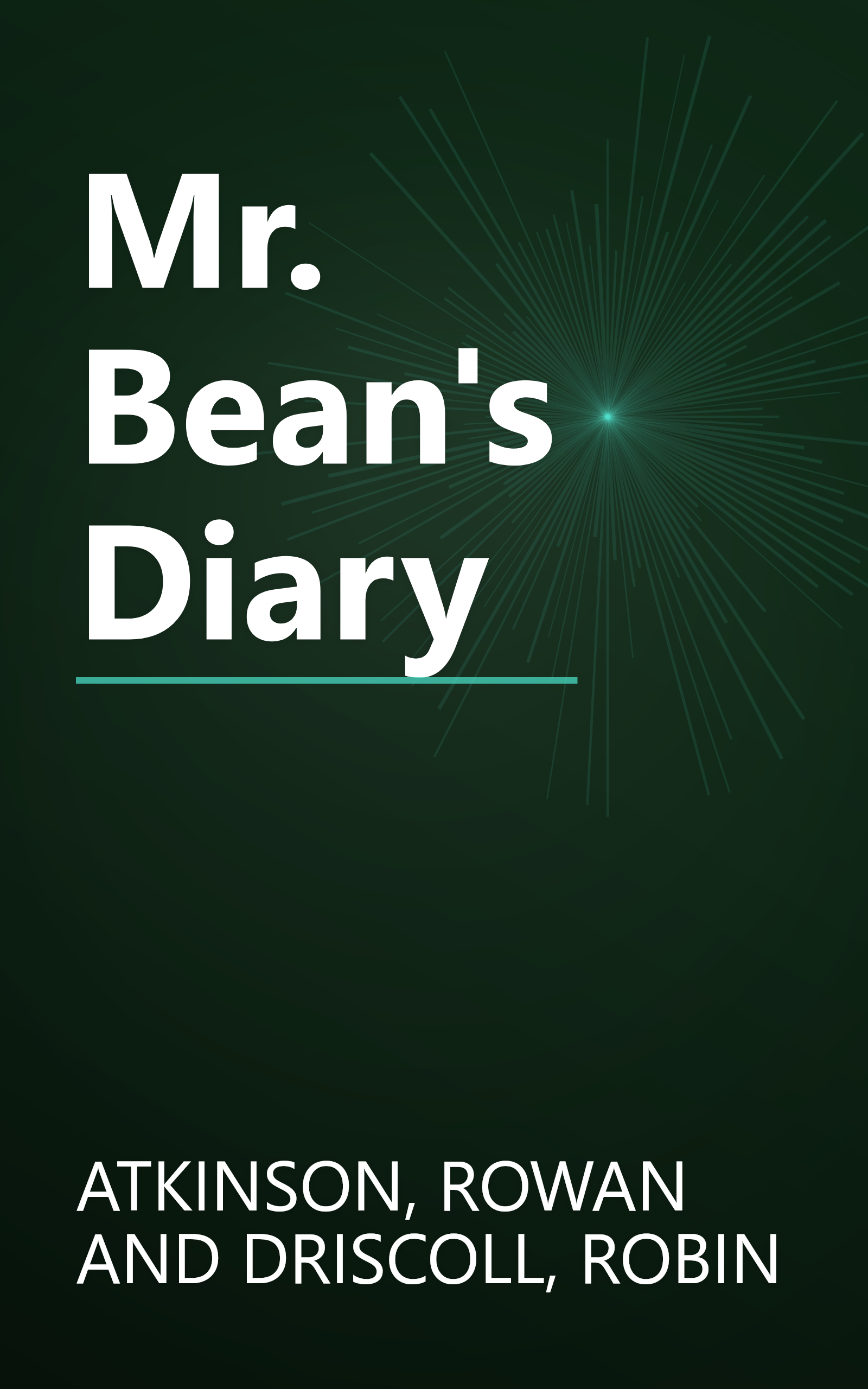 Mr. Bean's Diary book cover