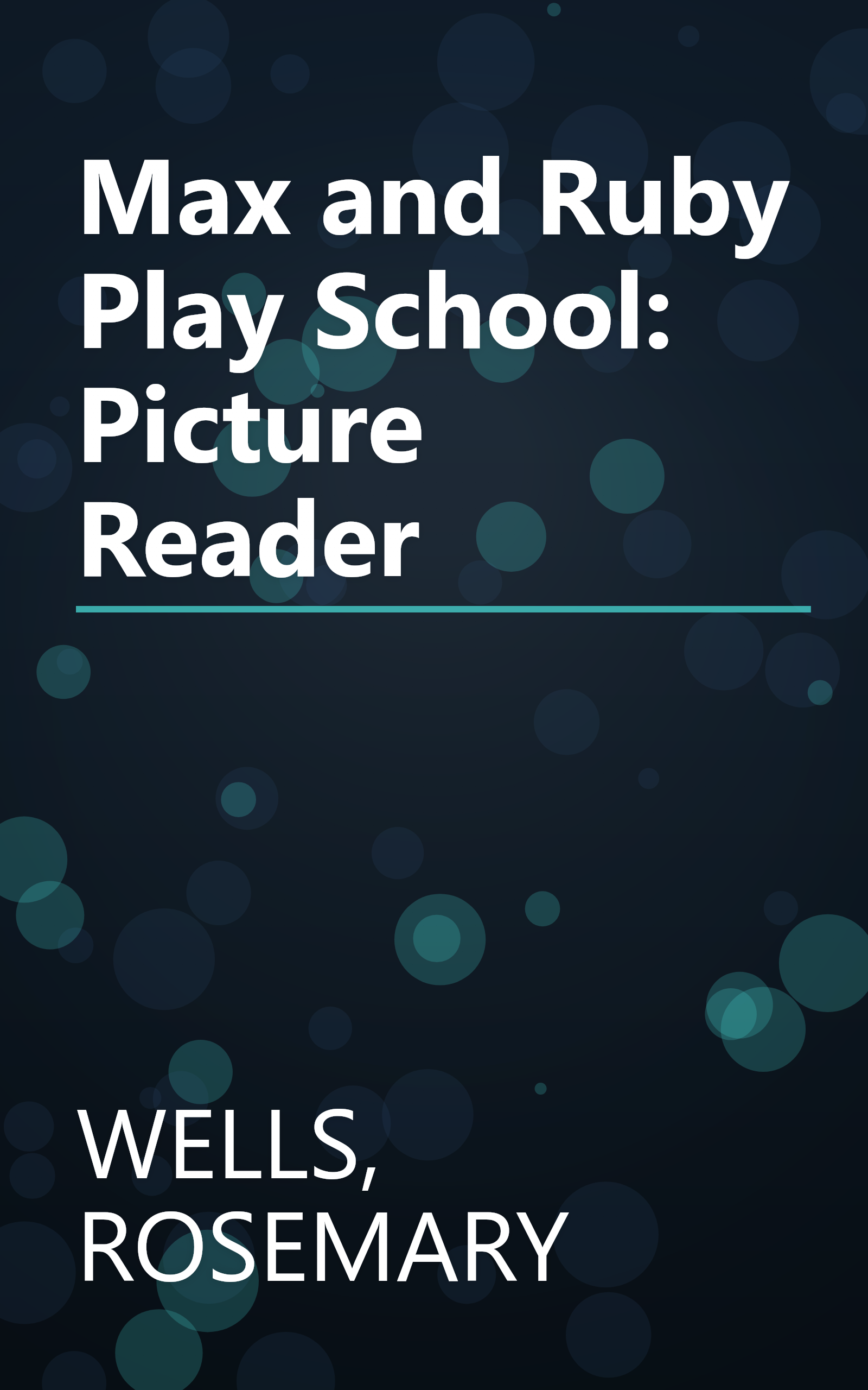 Max and Ruby Play School: Picture Reader book cover