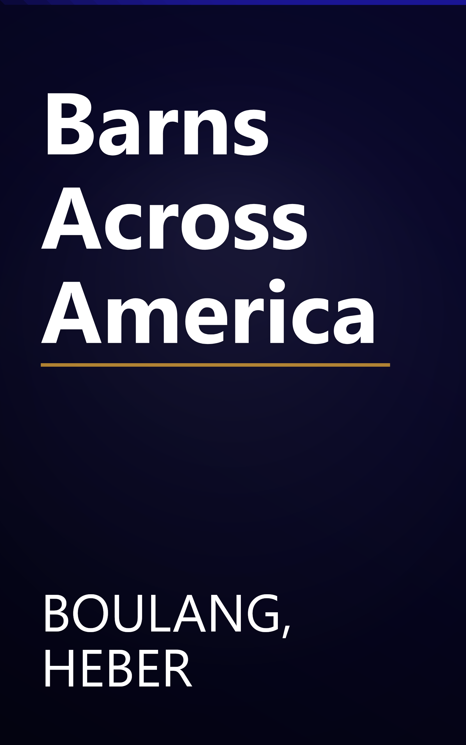 Barns Across America book cover