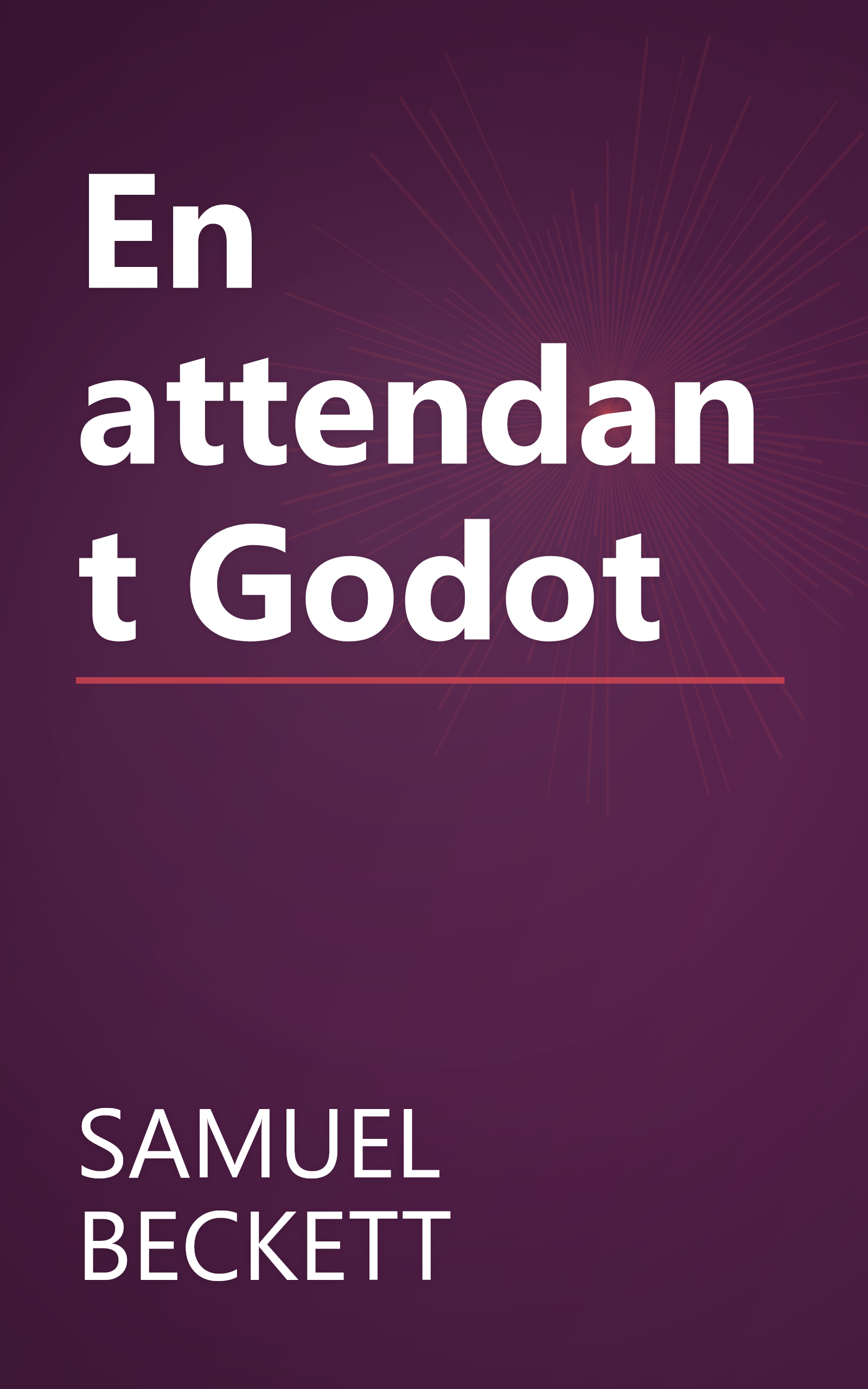 En attendant Godot book cover