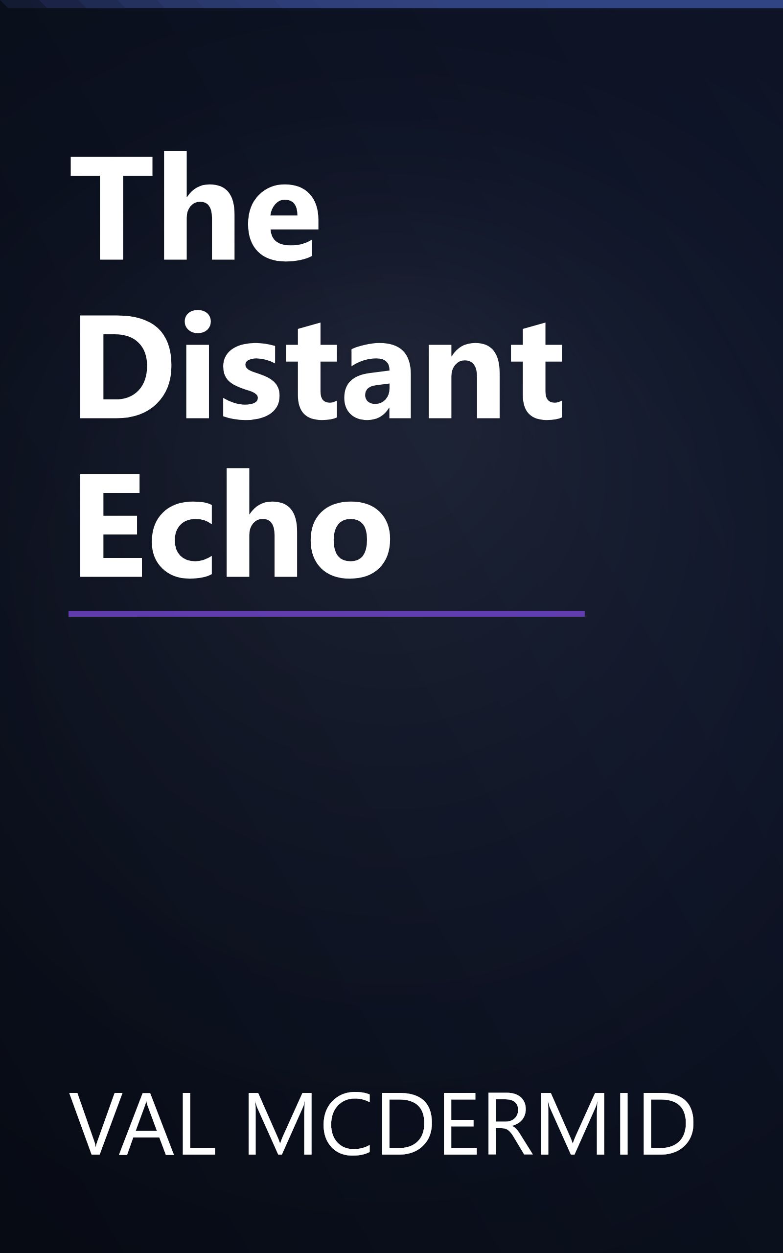 The Distant Echo book cover