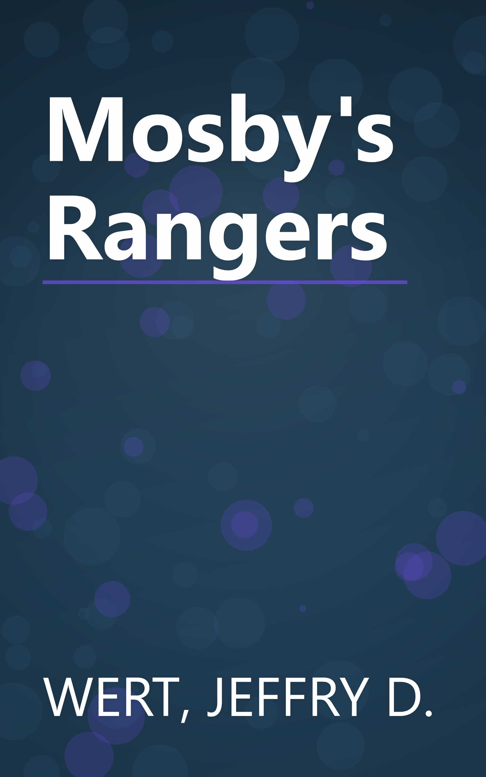 Mosby's Rangers book cover