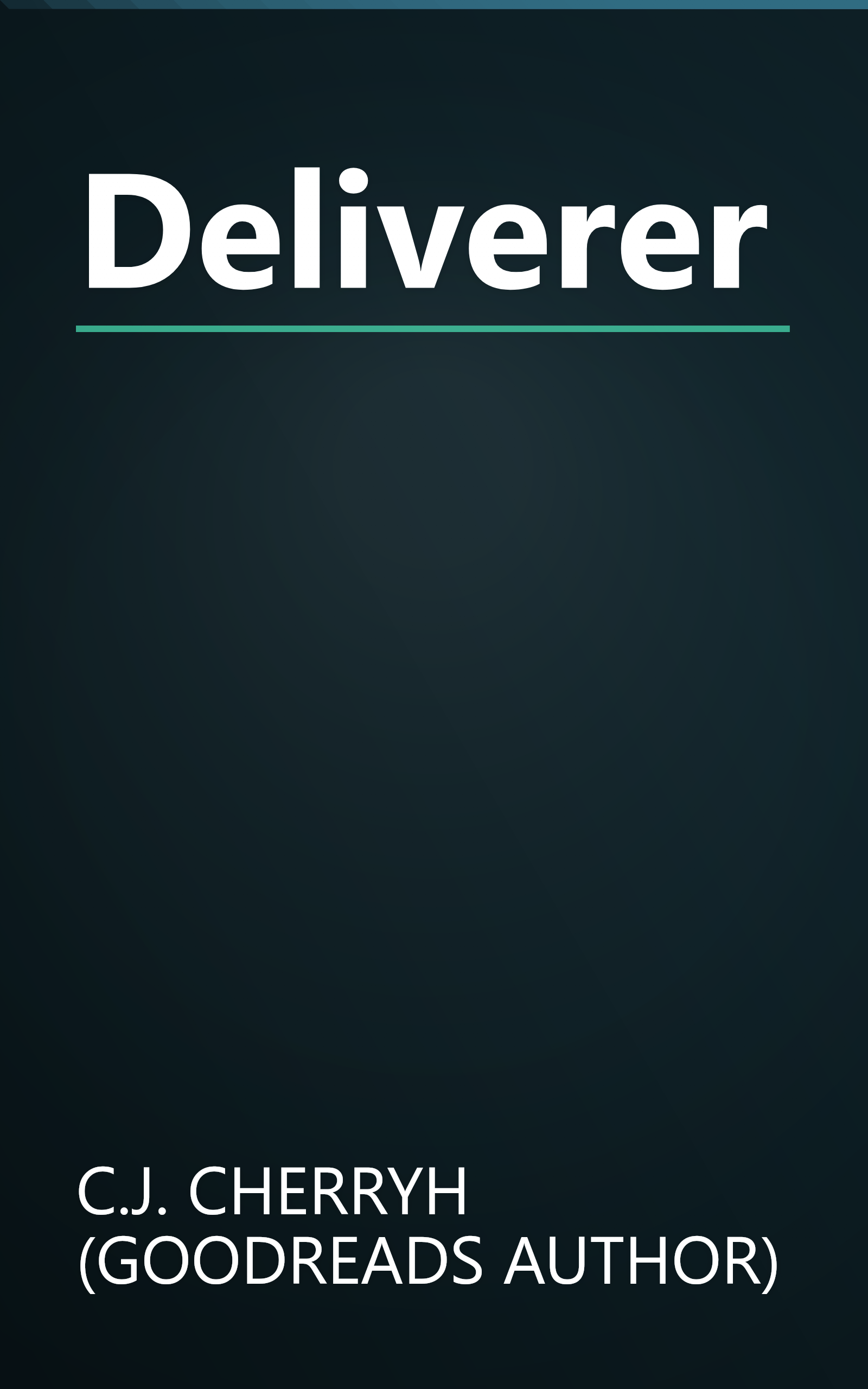 Deliverer book cover