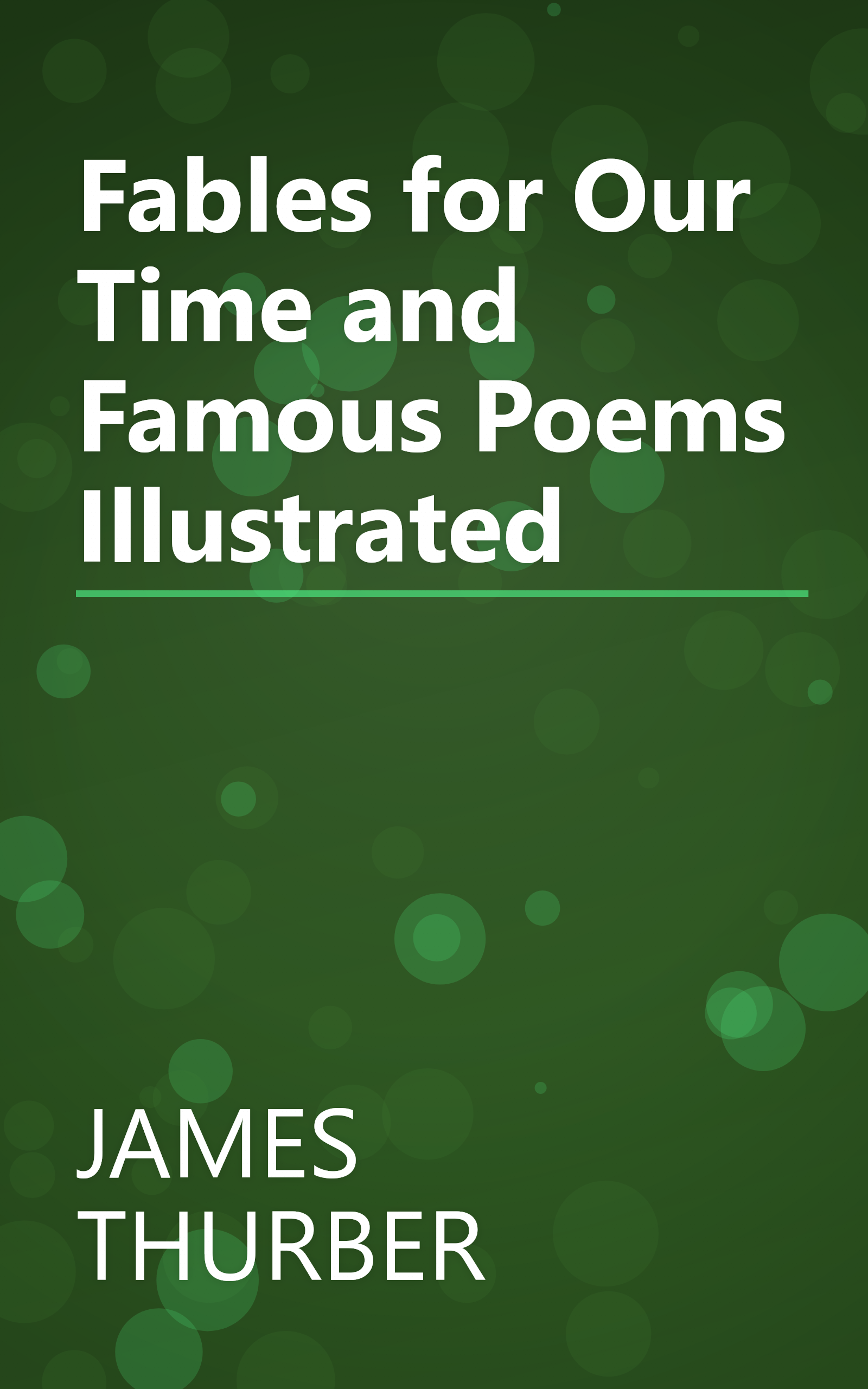 Fables for Our Time and Famous Poems Illustrated book cover