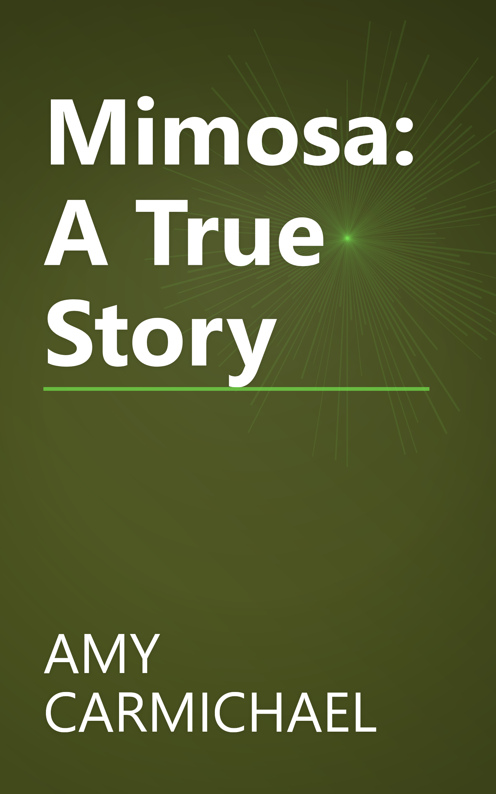 Mimosa: A True Story book cover