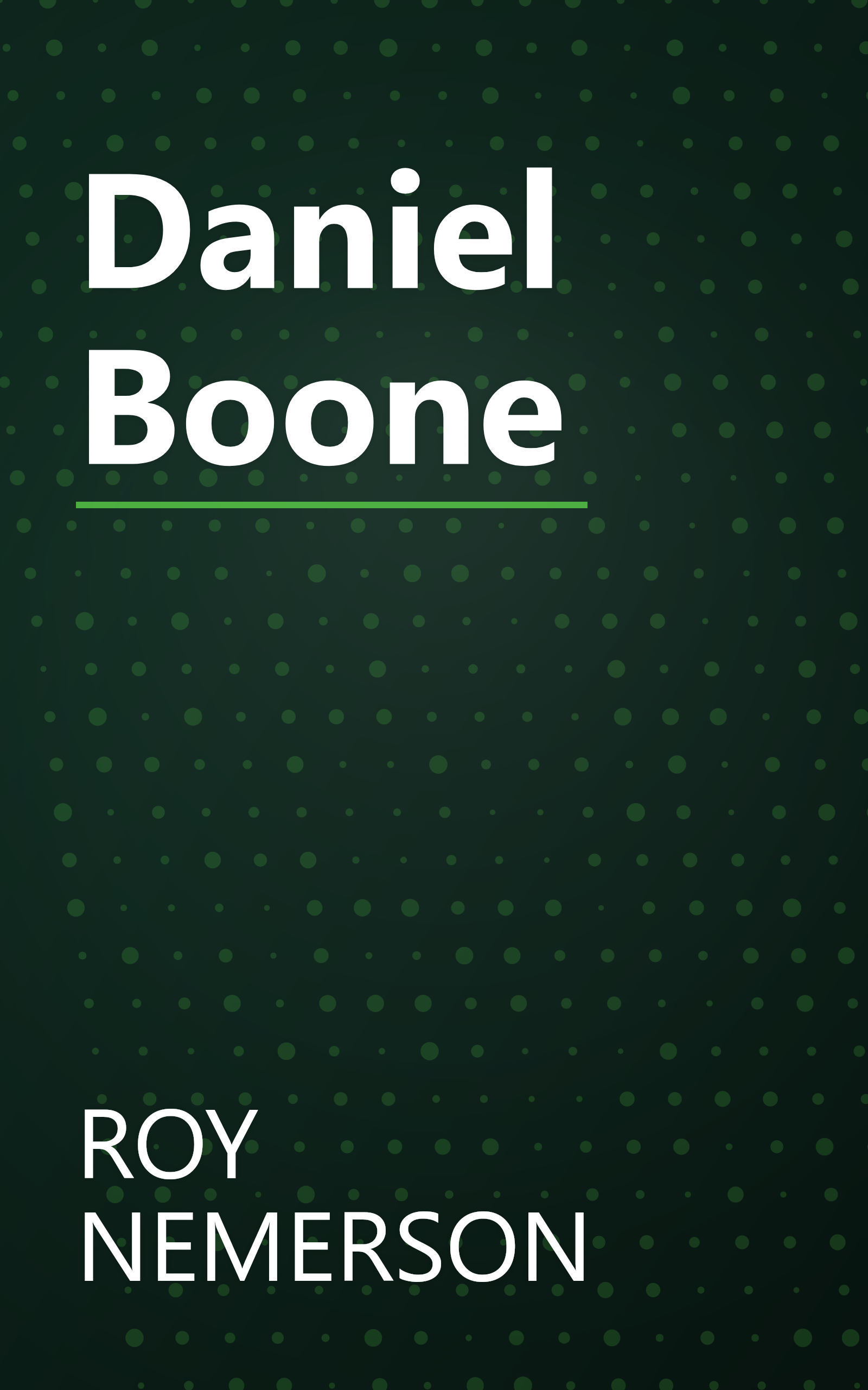 Daniel Boone book cover