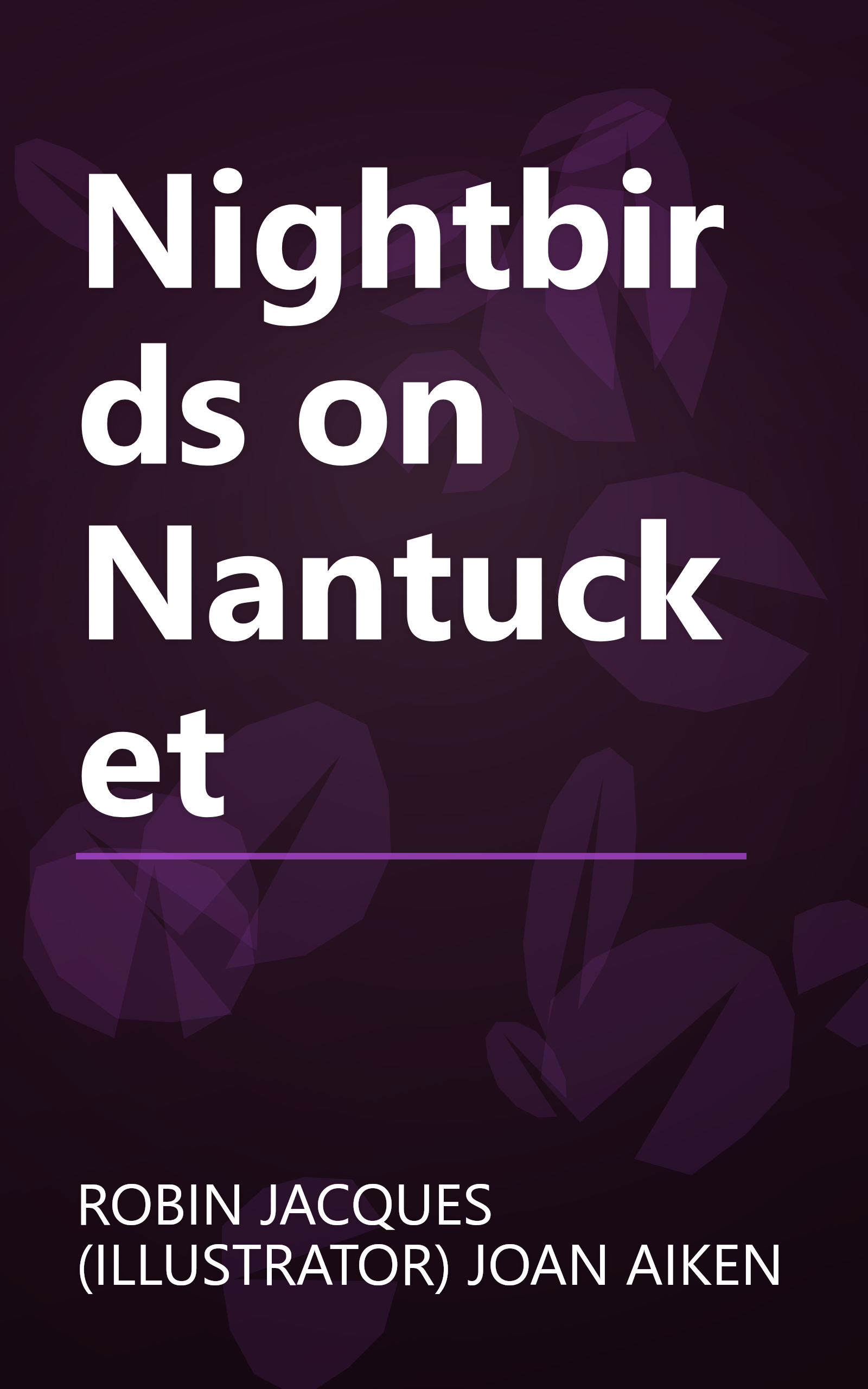 Nightbirds on Nantucket book cover