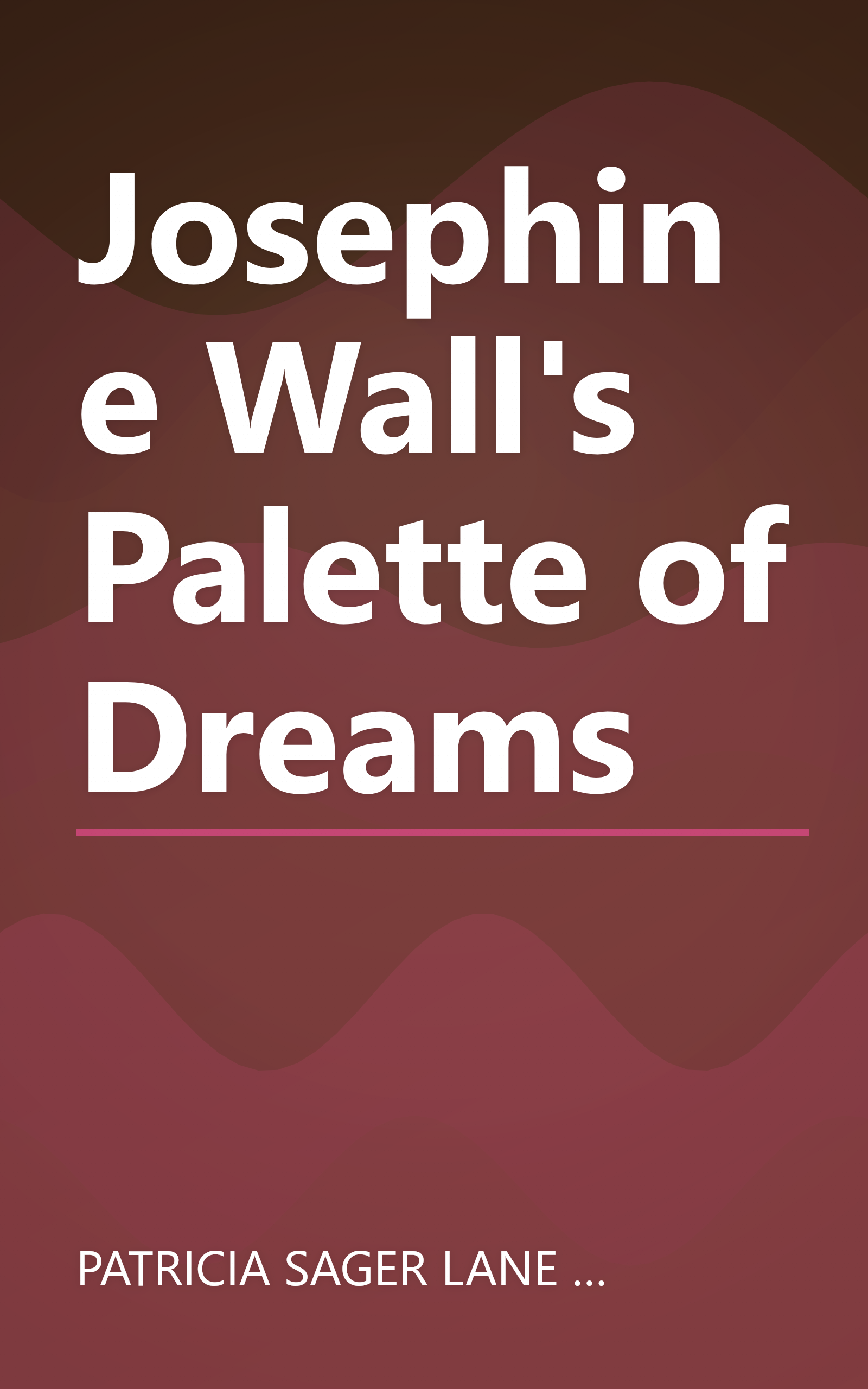 Josephine Wall's Palette of Dreams book cover