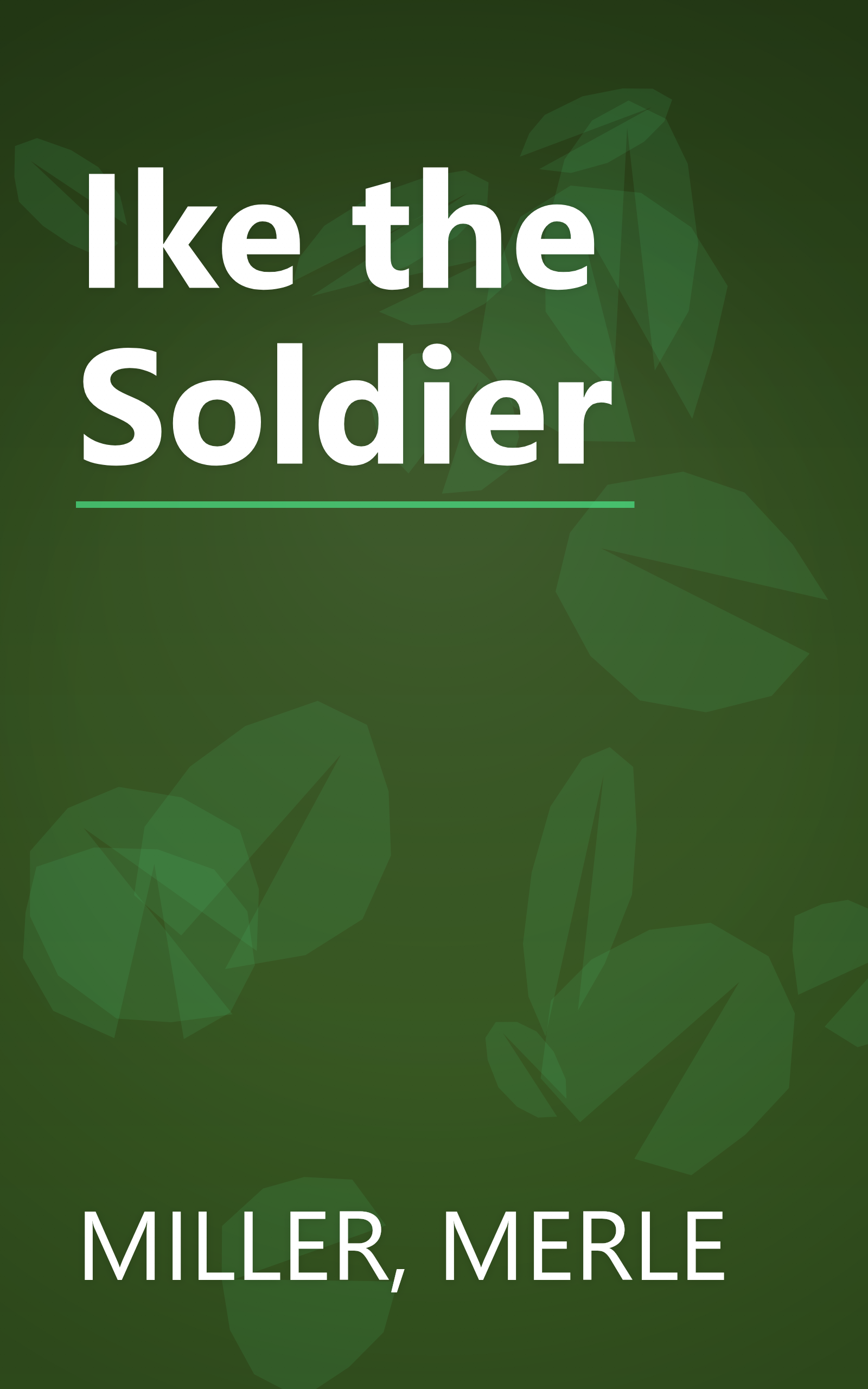 Ike the Soldier book cover