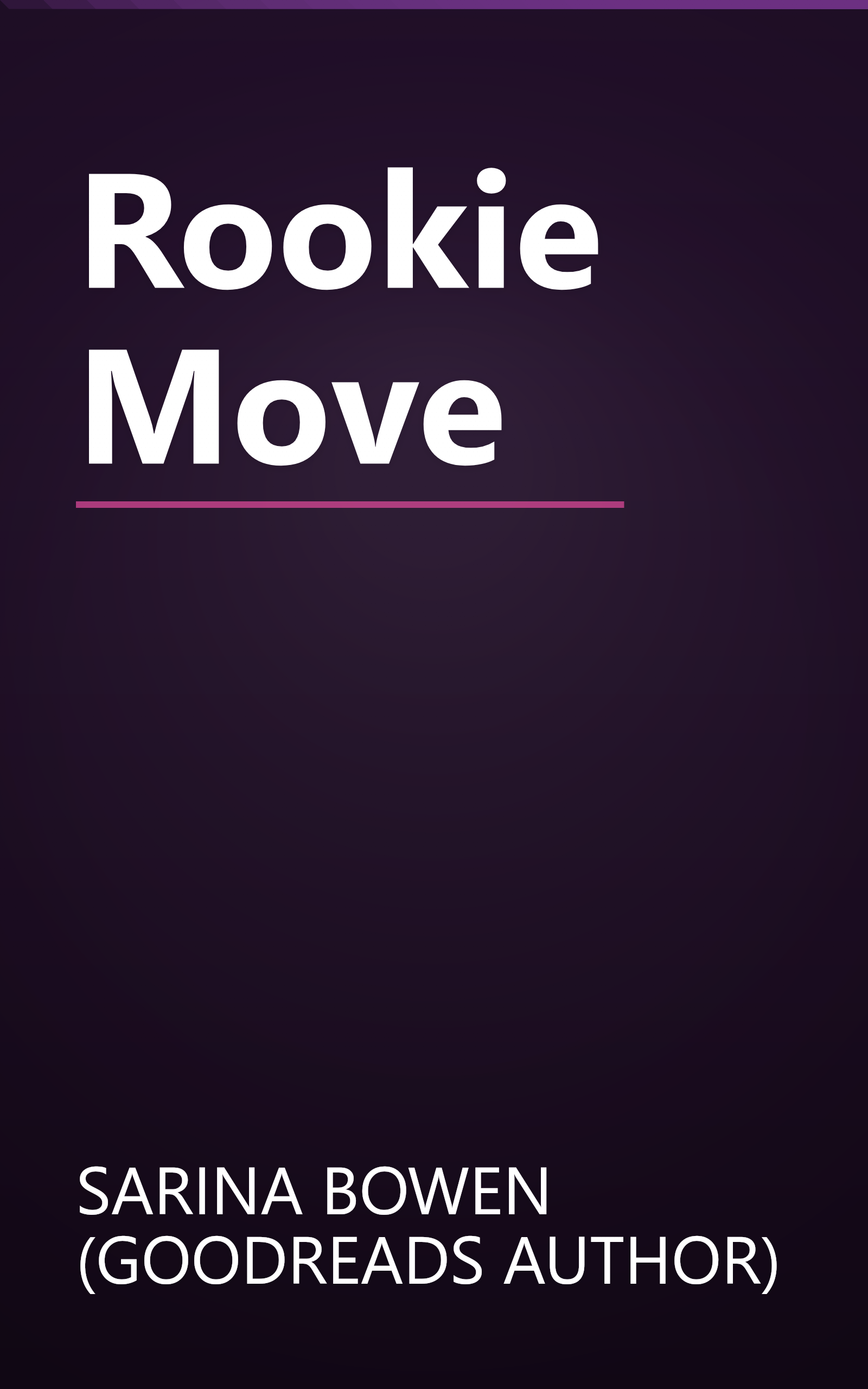 Rookie Move book cover