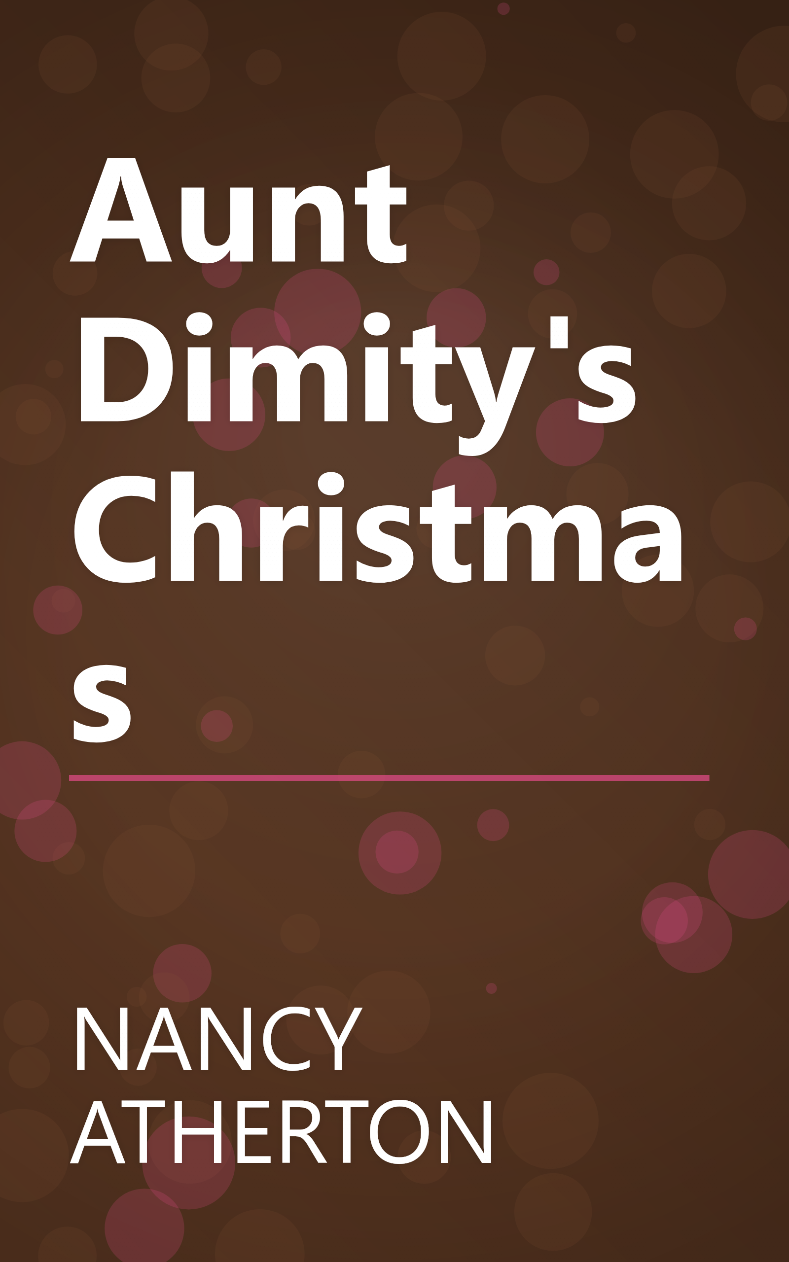 Aunt Dimity's Christmas book cover