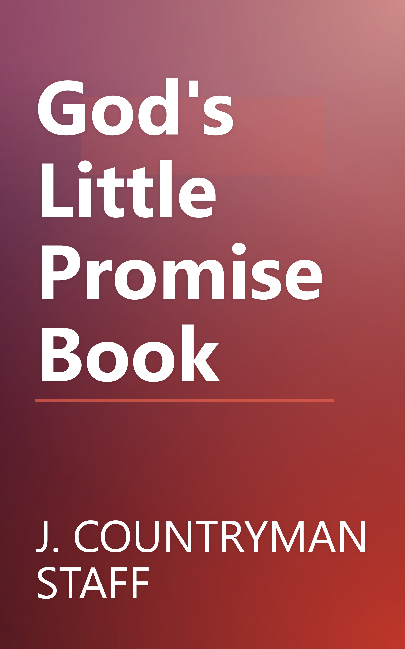 God's Little Promise Book book cover