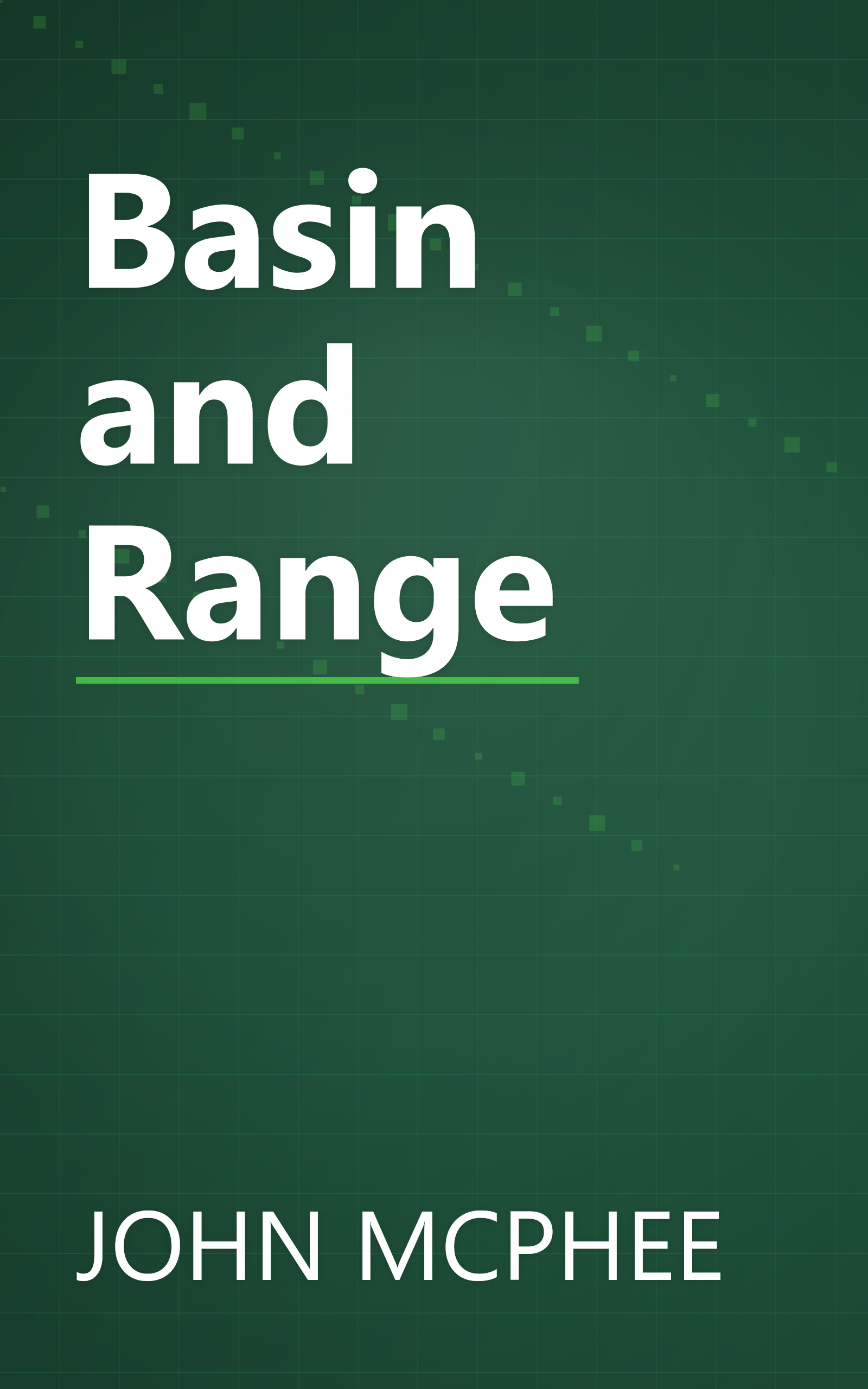 Basin and Range book cover