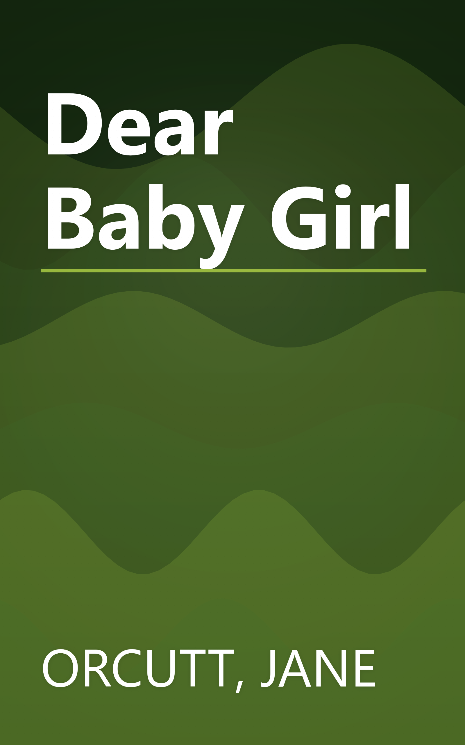 Dear Baby Girl book cover