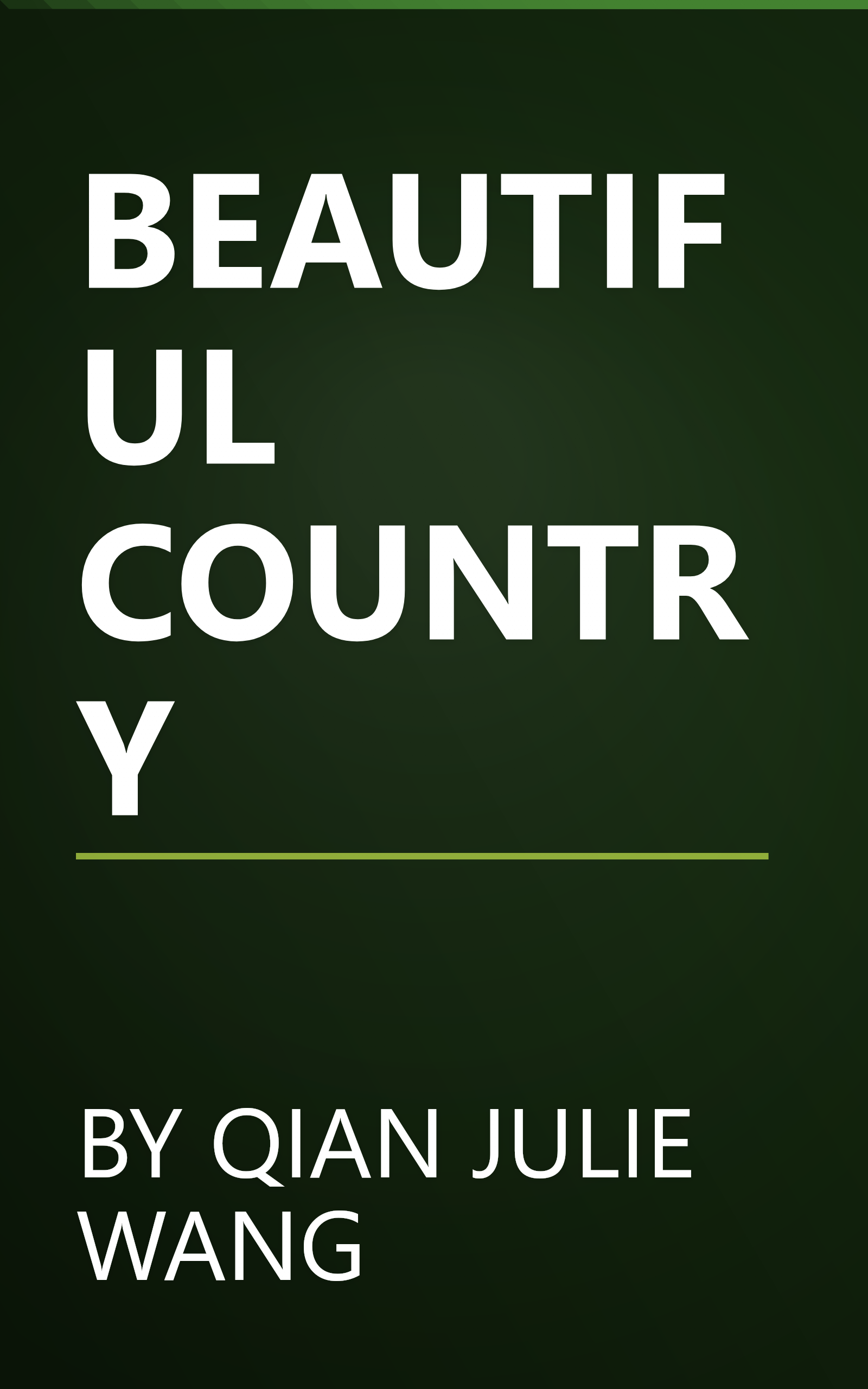 BEAUTIFUL COUNTRY book cover