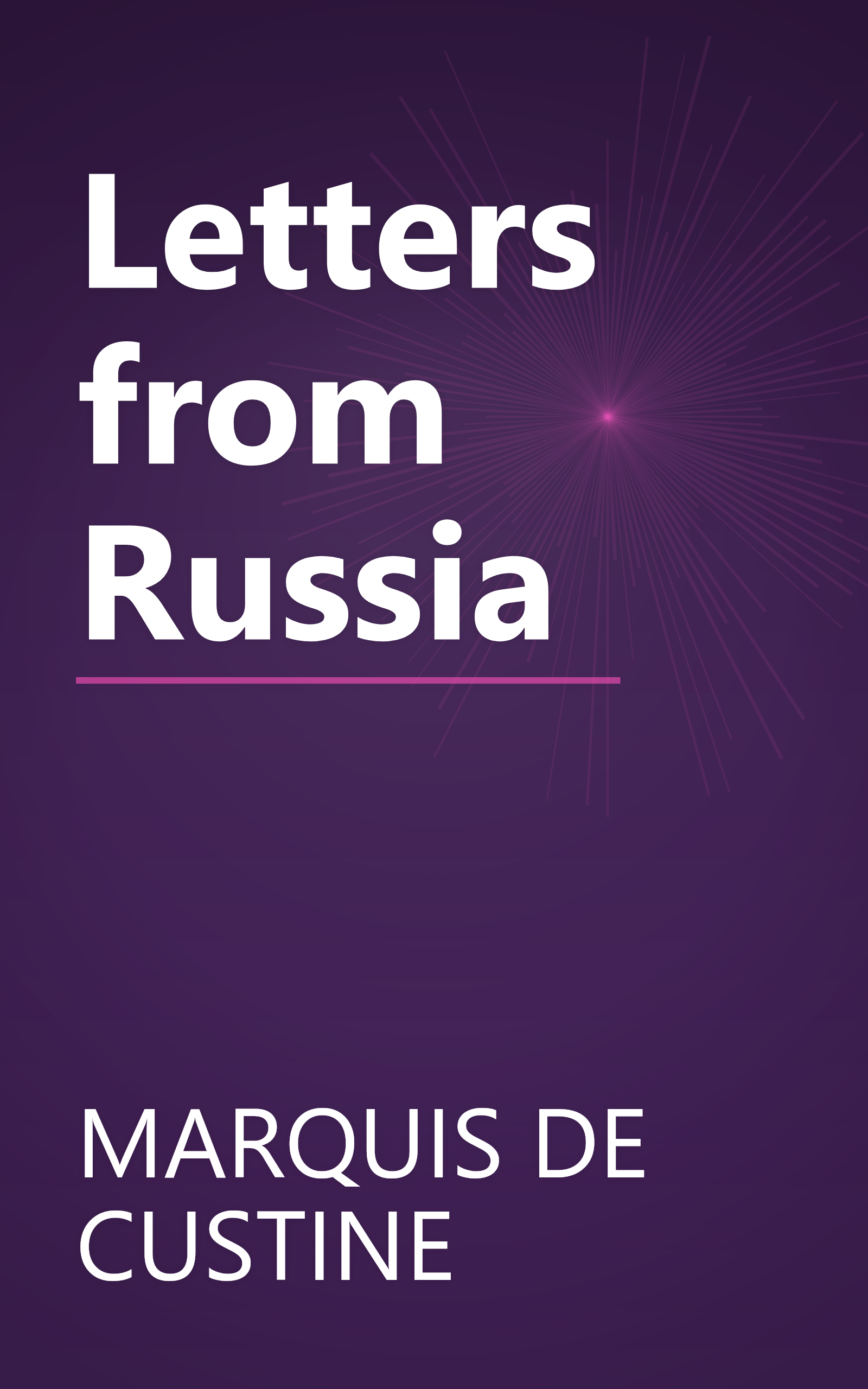 Letters from Russia book cover