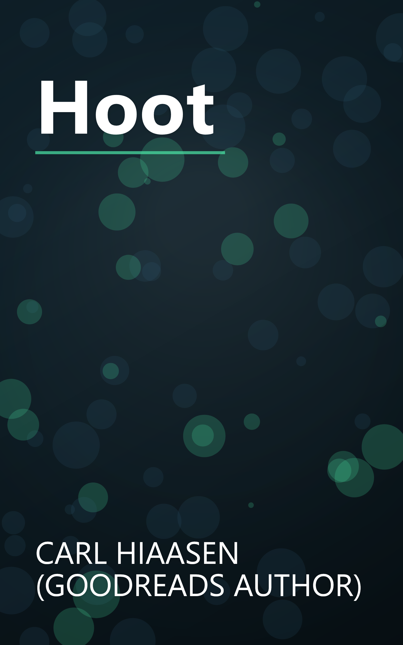 Hoot book cover