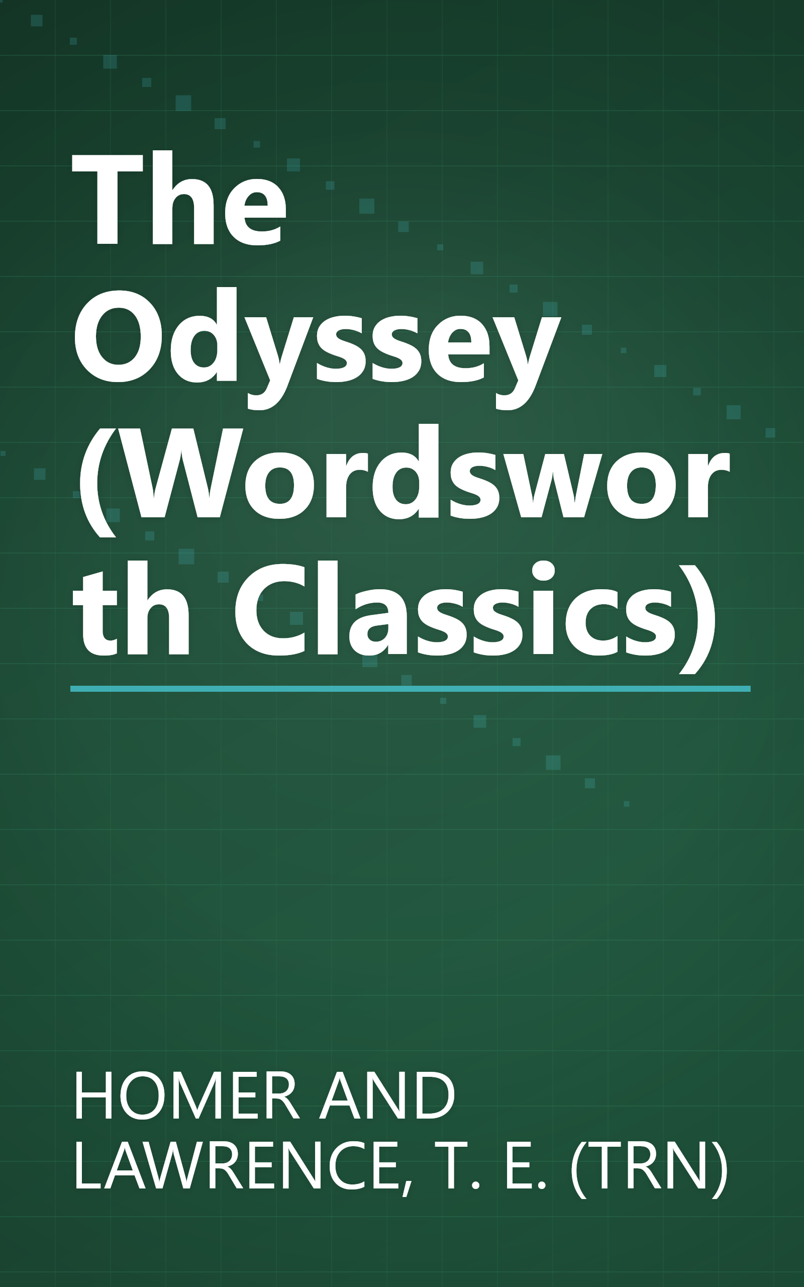 The Odyssey (Wordsworth Classics) book cover