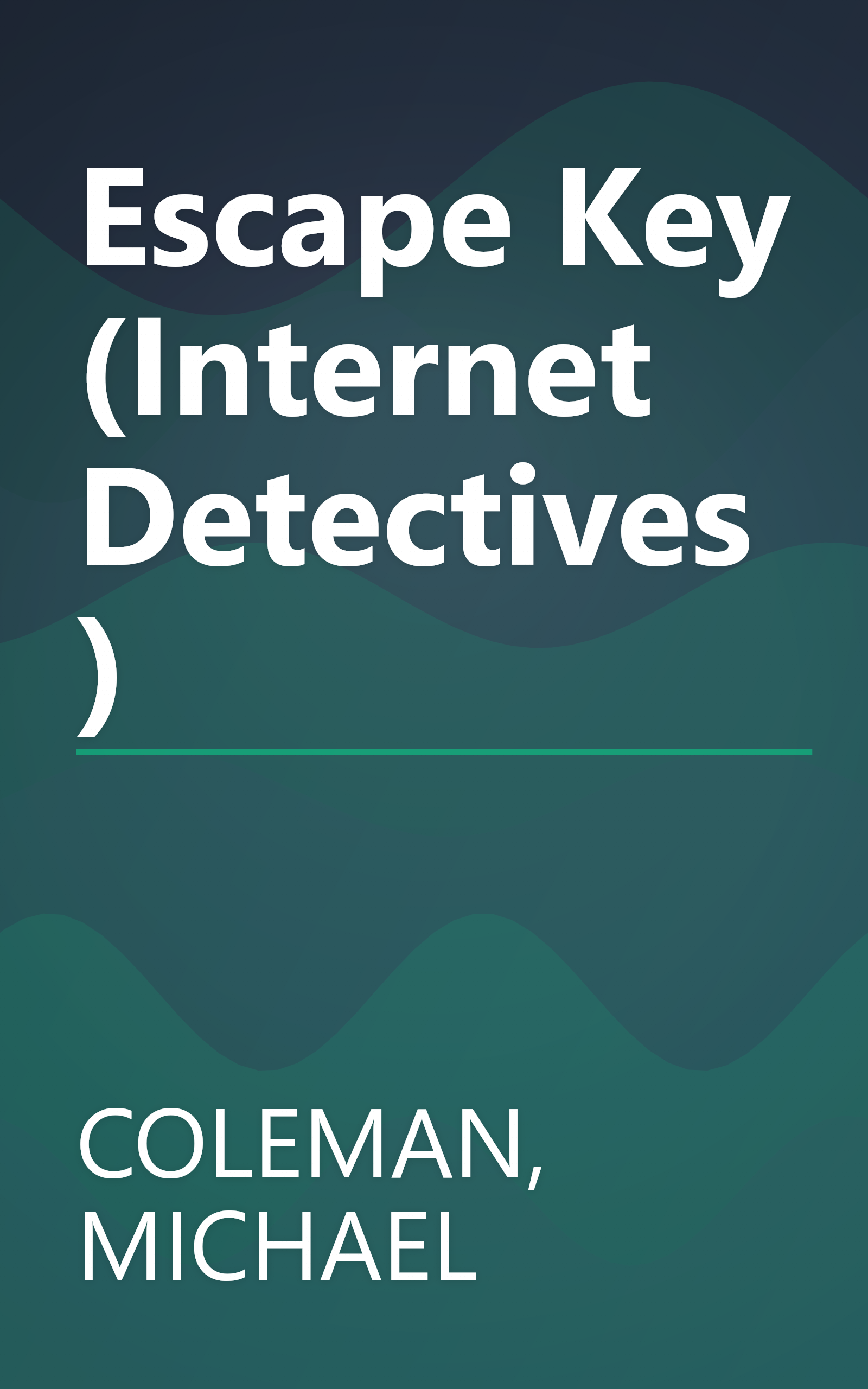 Escape Key (Internet Detectives) book cover