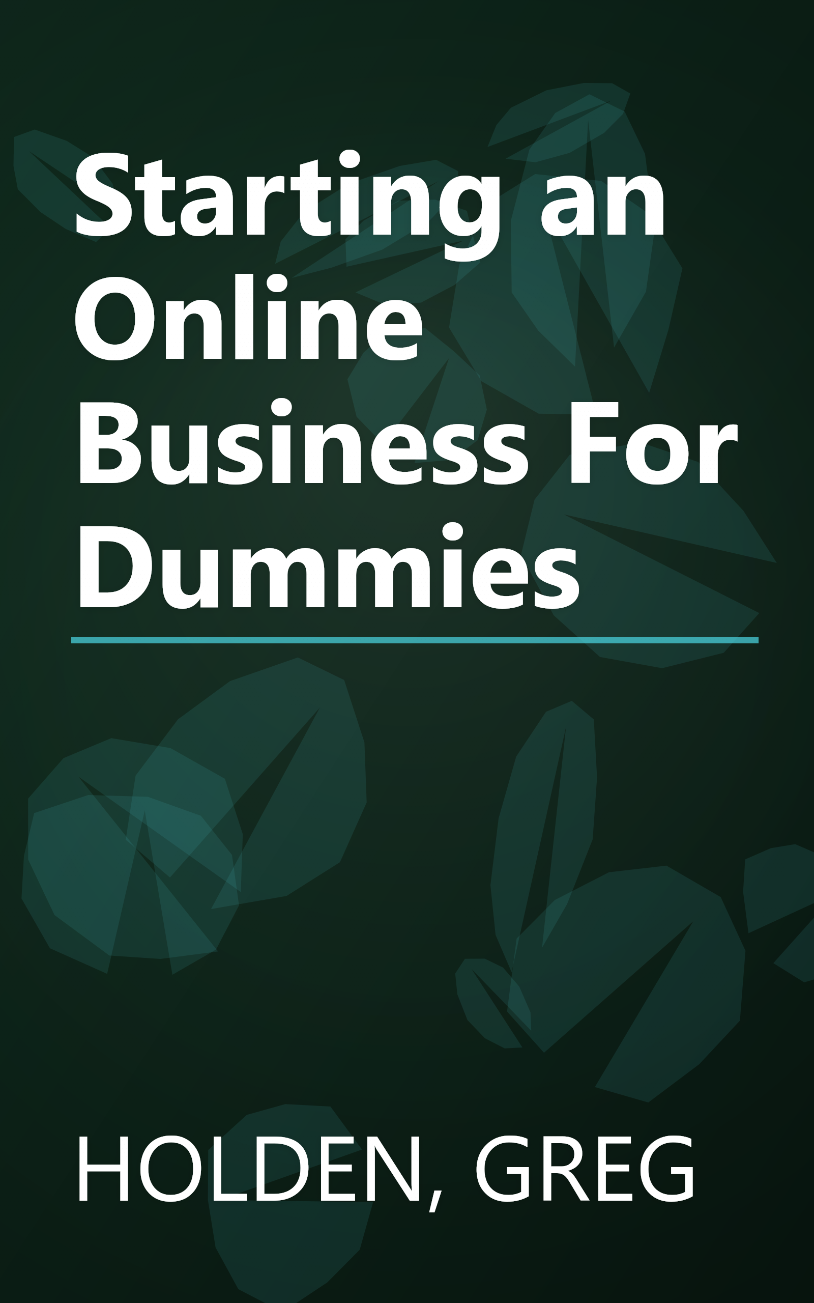 Starting an Online Business For Dummies book cover