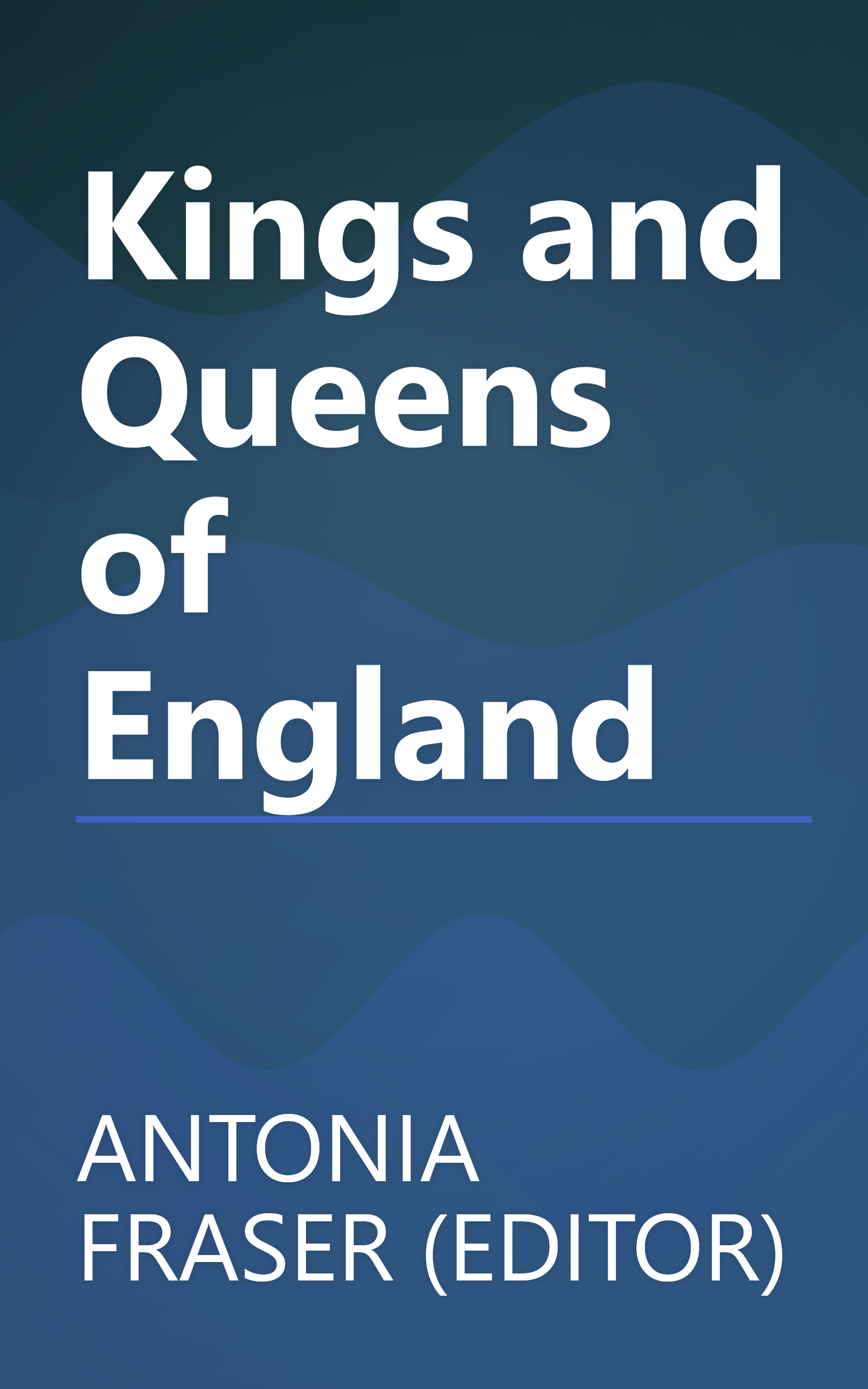 Kings and Queens of England book cover