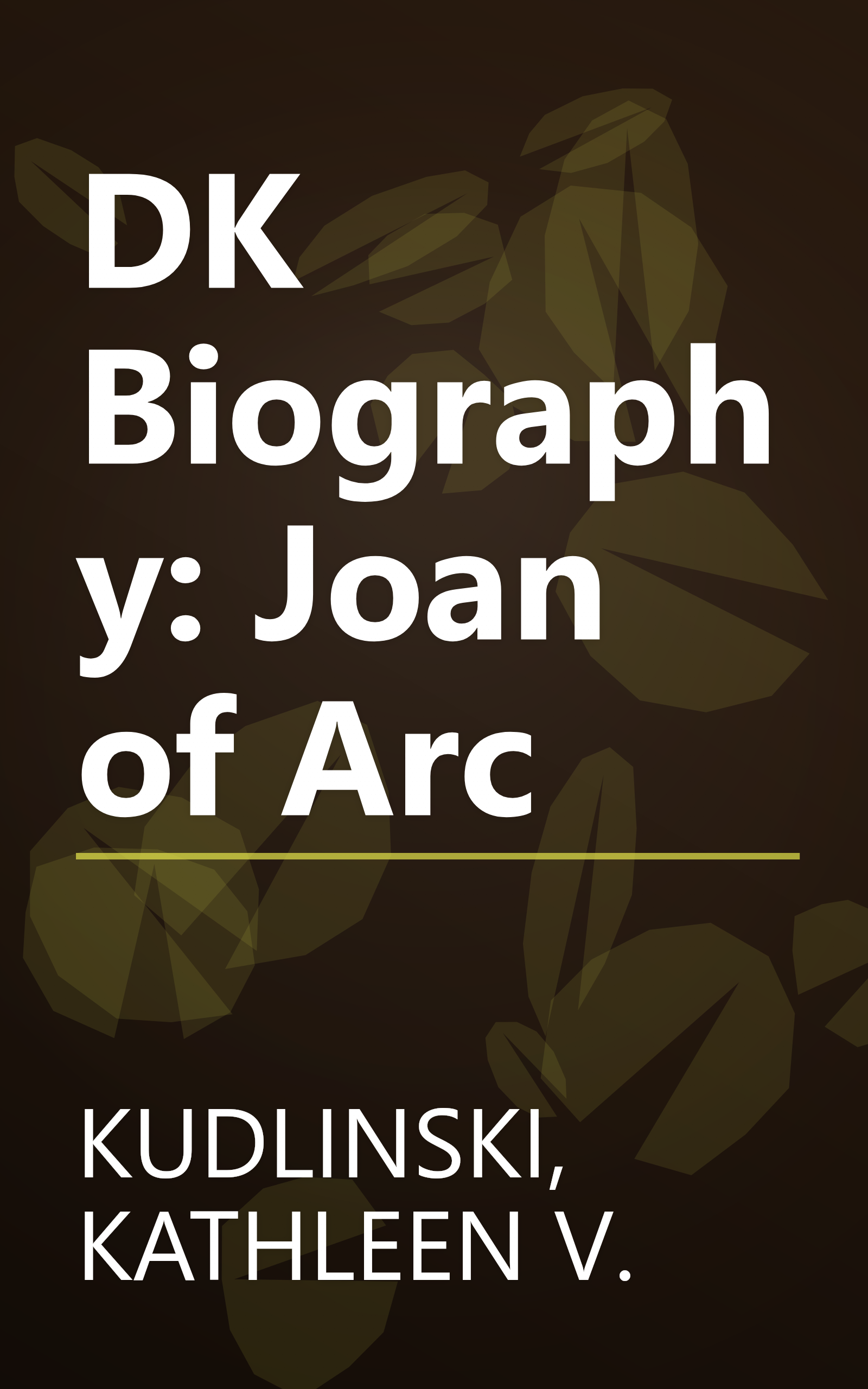 DK Biography: Joan of Arc book cover