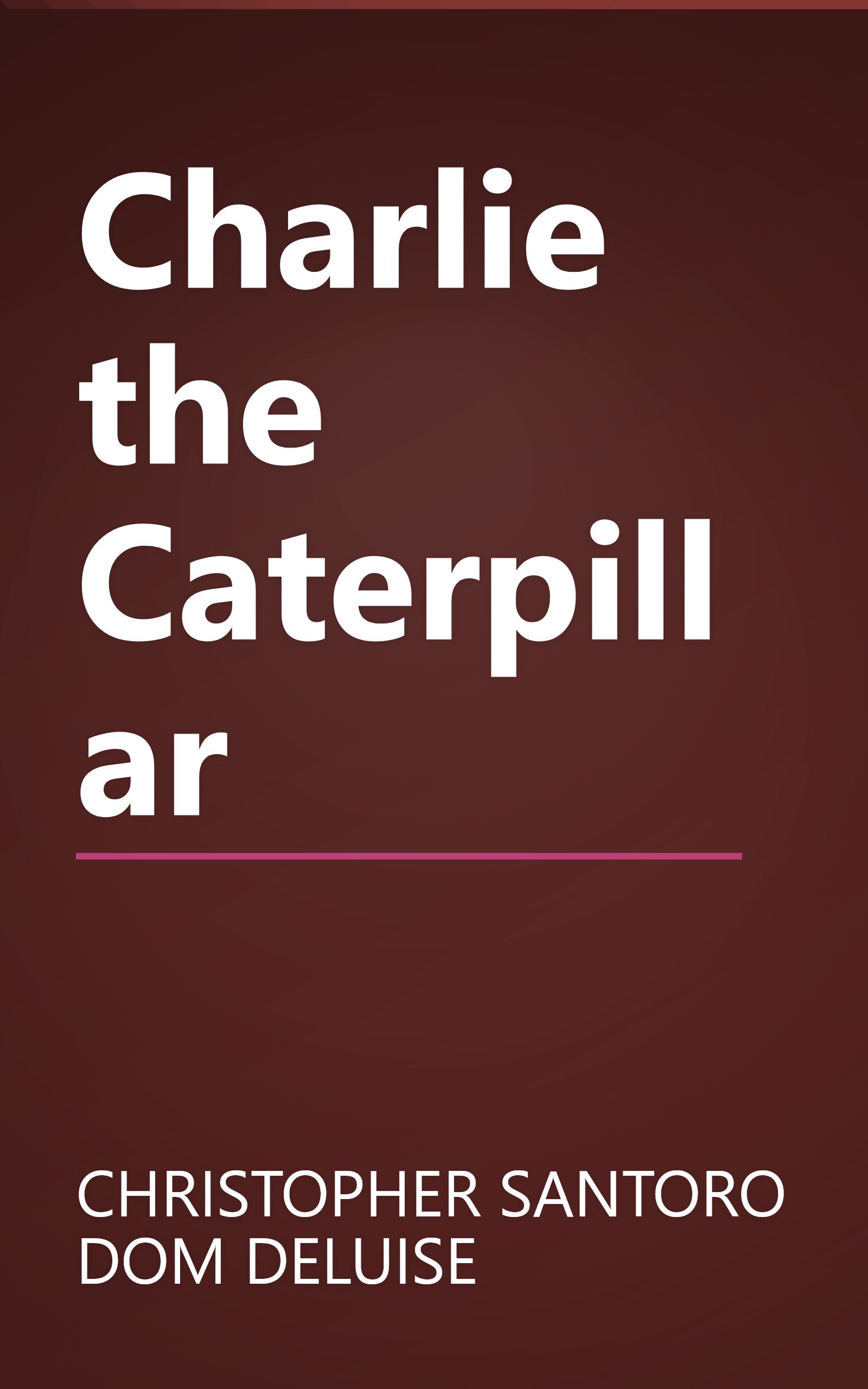 Charlie the Caterpillar book cover