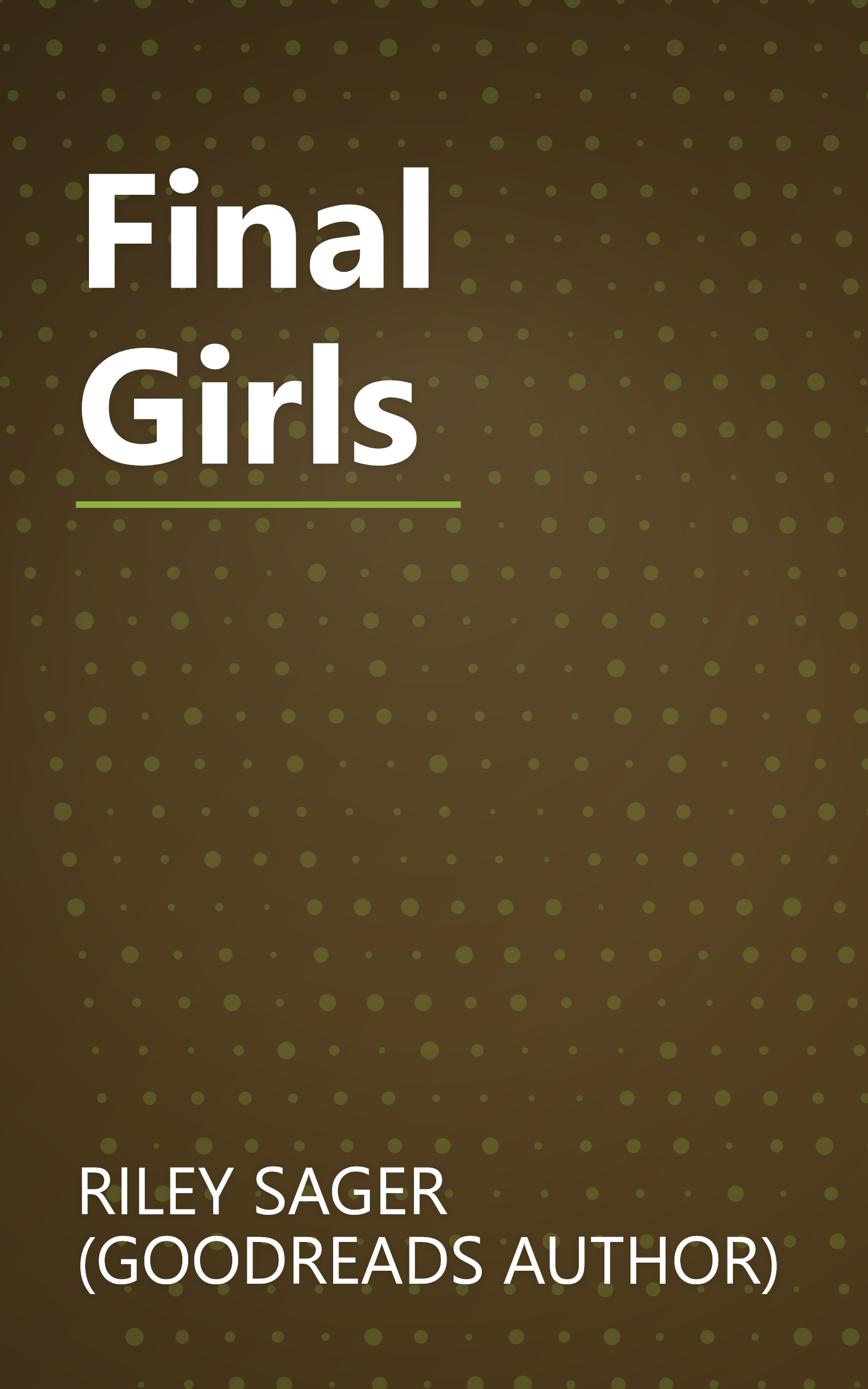 Final Girls book cover