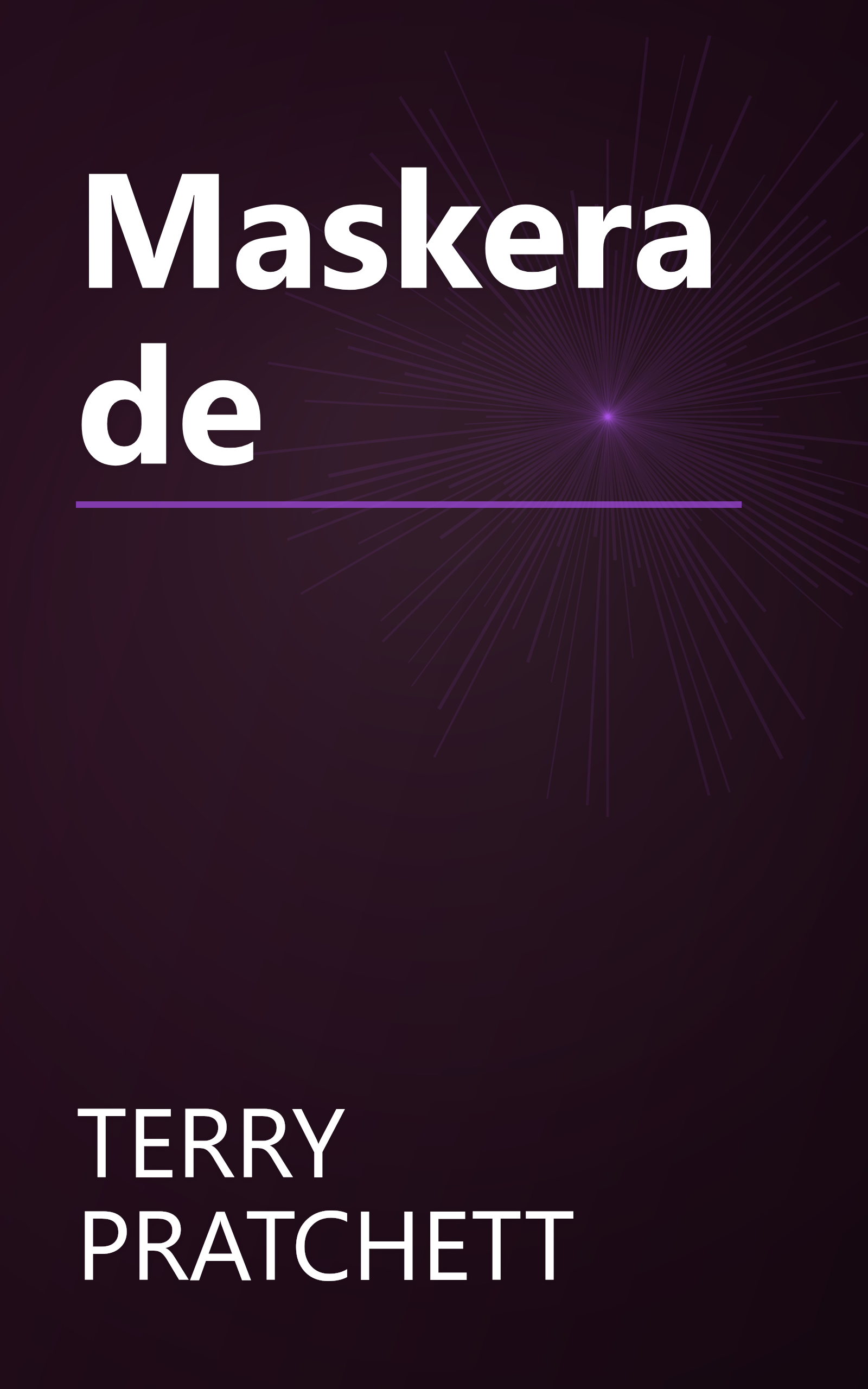 Maskerade book cover