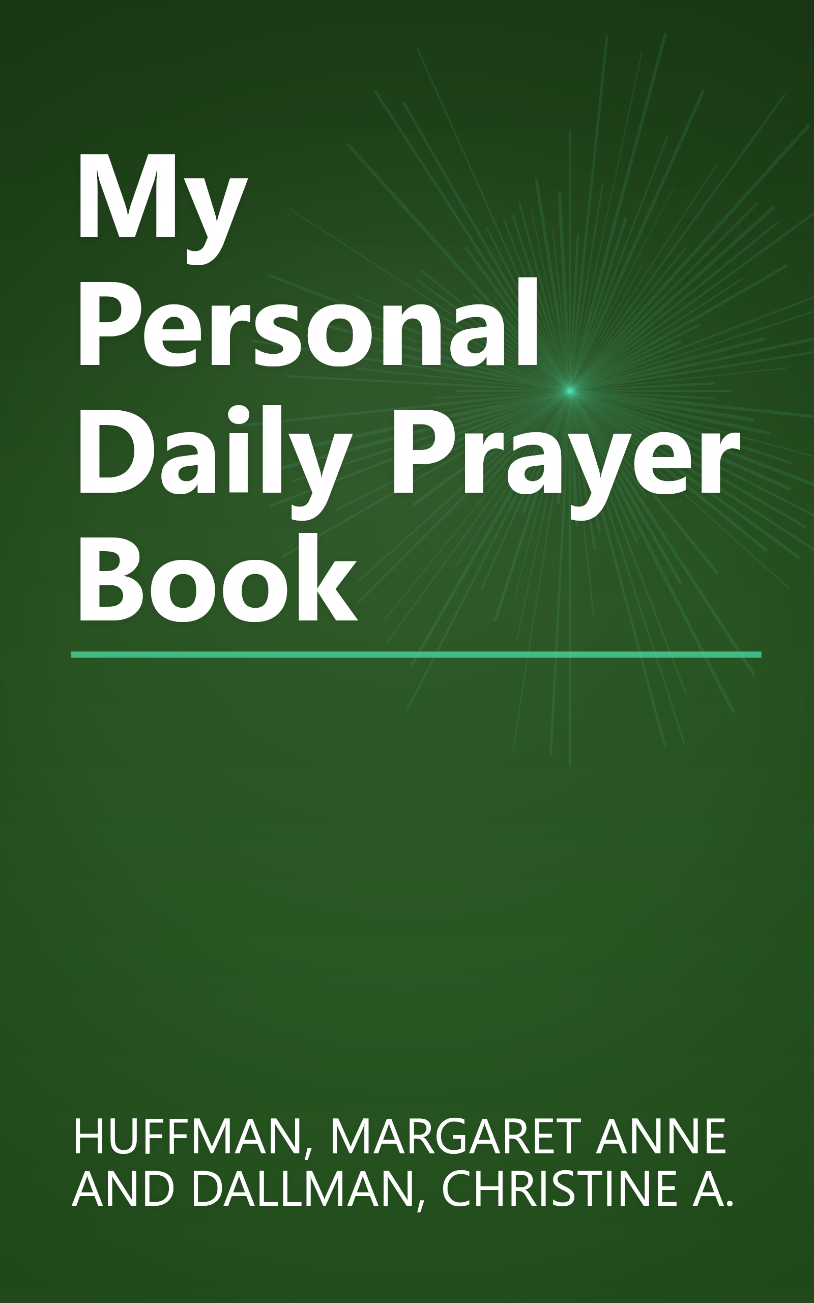 My Personal Daily Prayer Book book cover