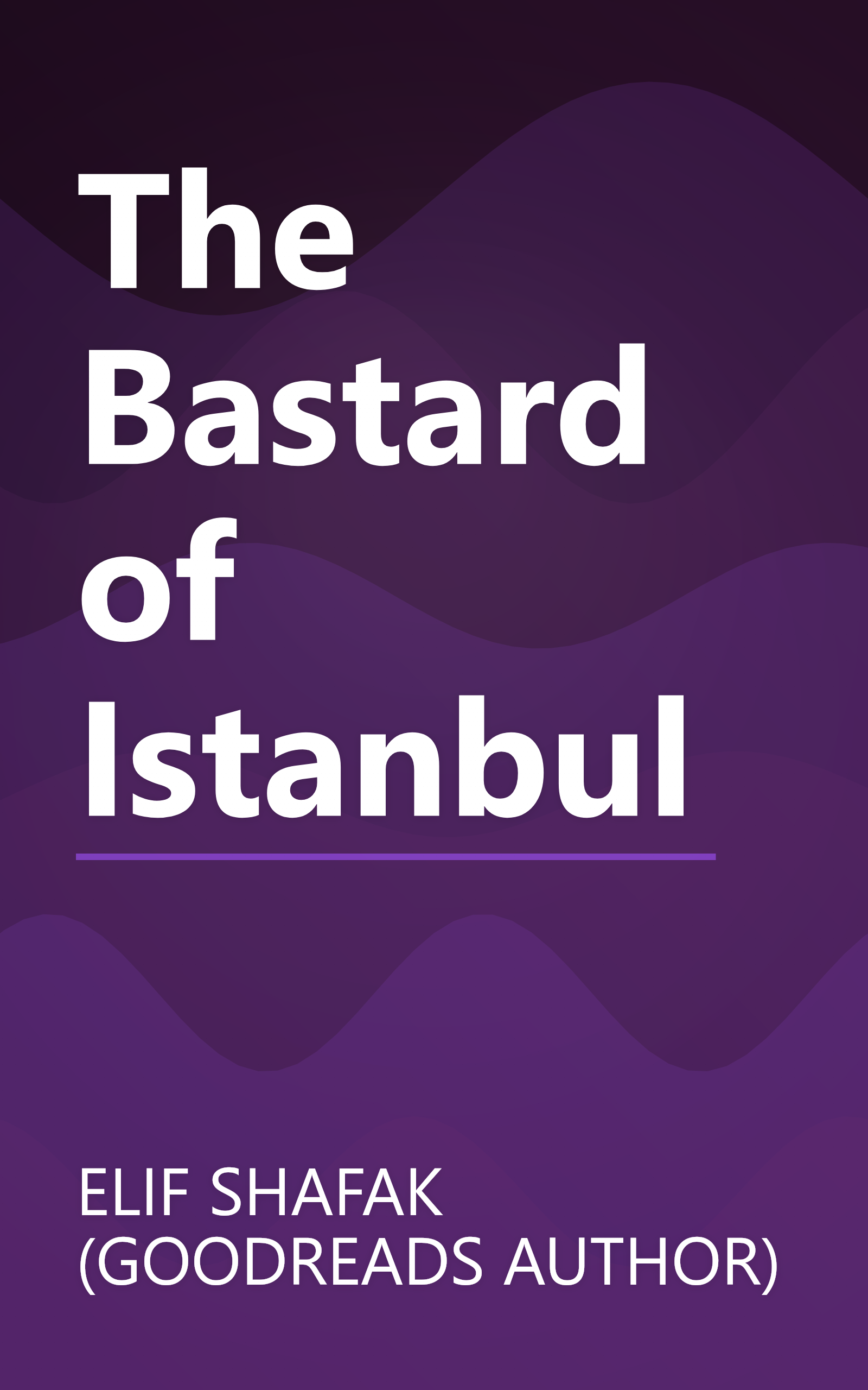 The Bastard of Istanbul book cover