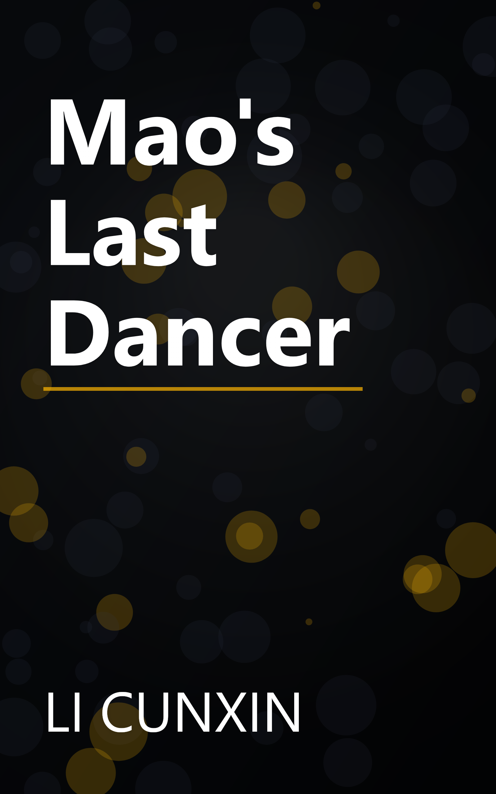 Mao's Last Dancer book cover